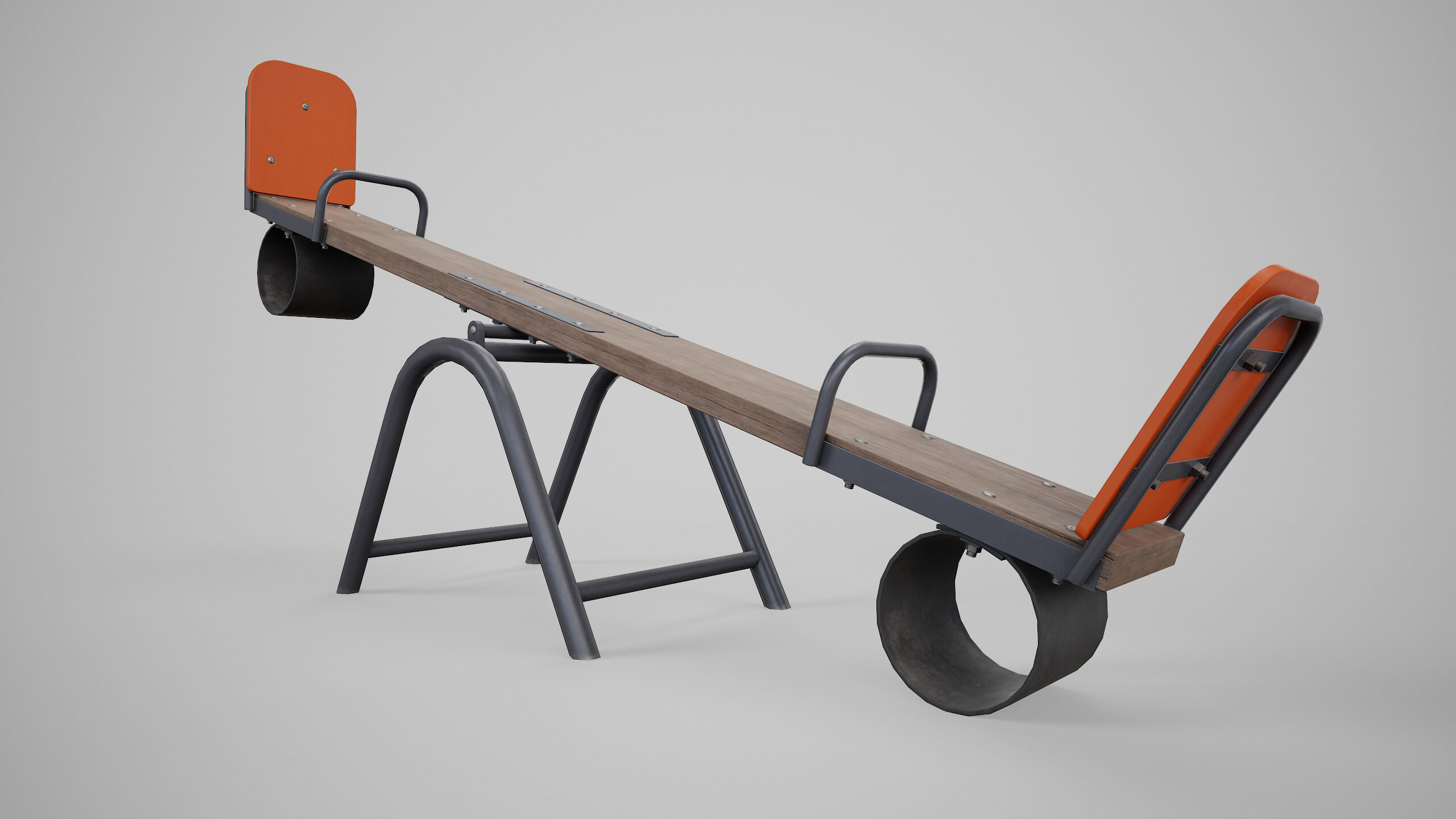 Painted Playground Swing Balancer - 3D Model by iQuon