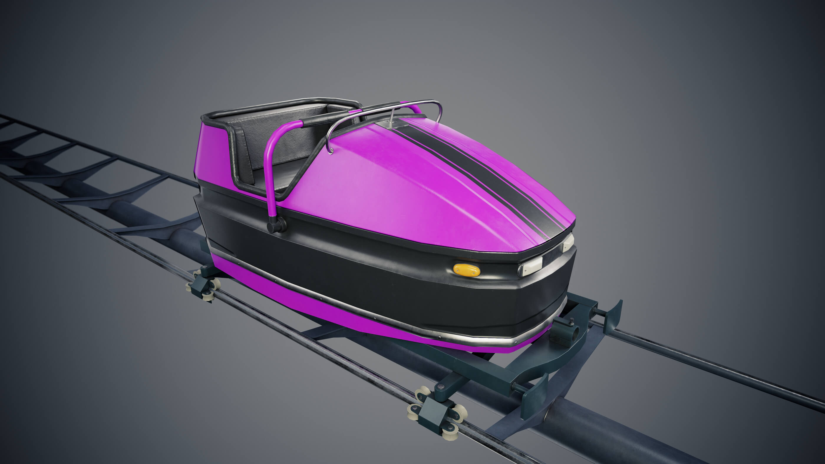 Roller Coaster Cart - 3D Model by iQuon