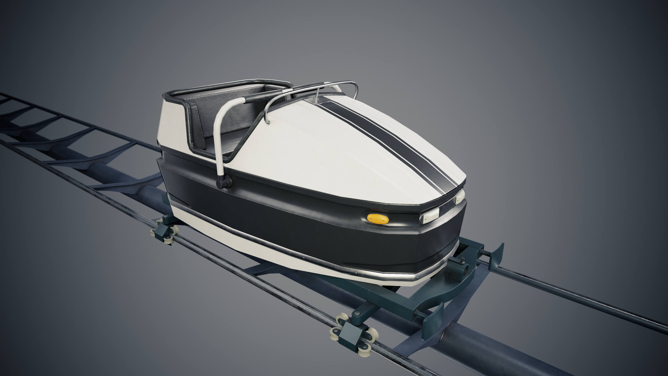 Roller Coaster Cart - 3D Model by iQuon