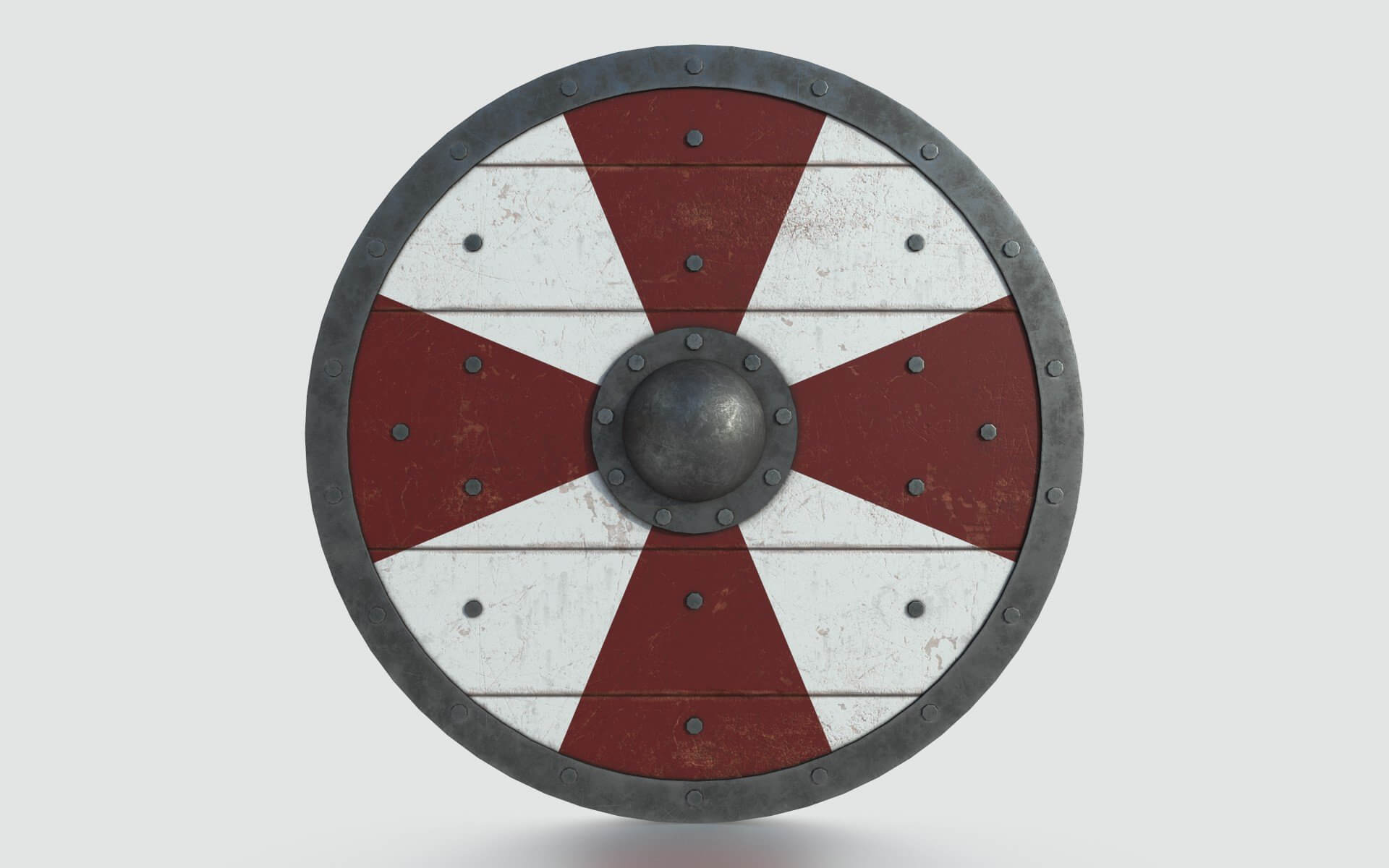 Scandinavian Battle Shield Collection - 3D Model by iQuon