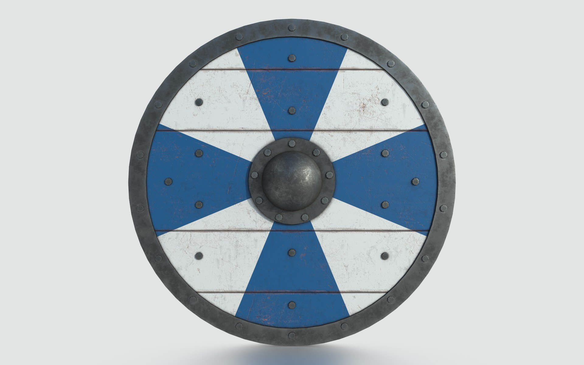 Scandinavian Battle Shield Collection - 3D Model by iQuon