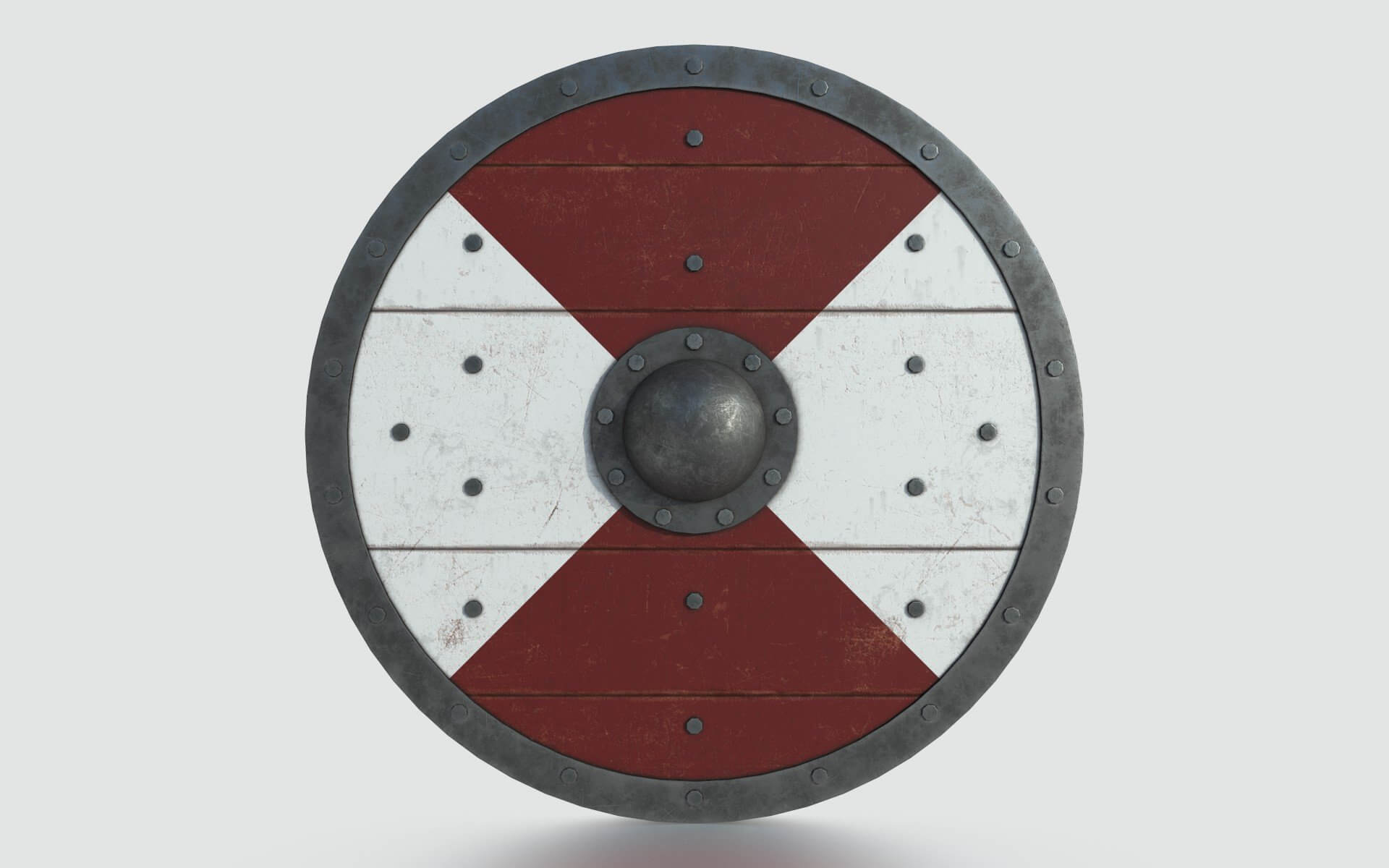 Scandinavian Battle Shield Collection - 3D Model by iQuon