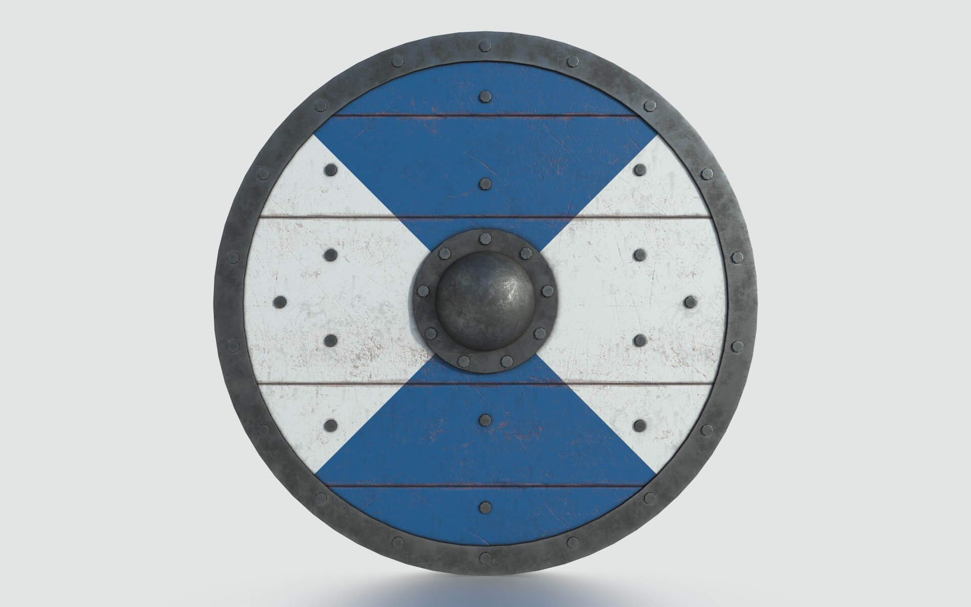 Scandinavian Battle Shield Collection - 3D Model by iQuon