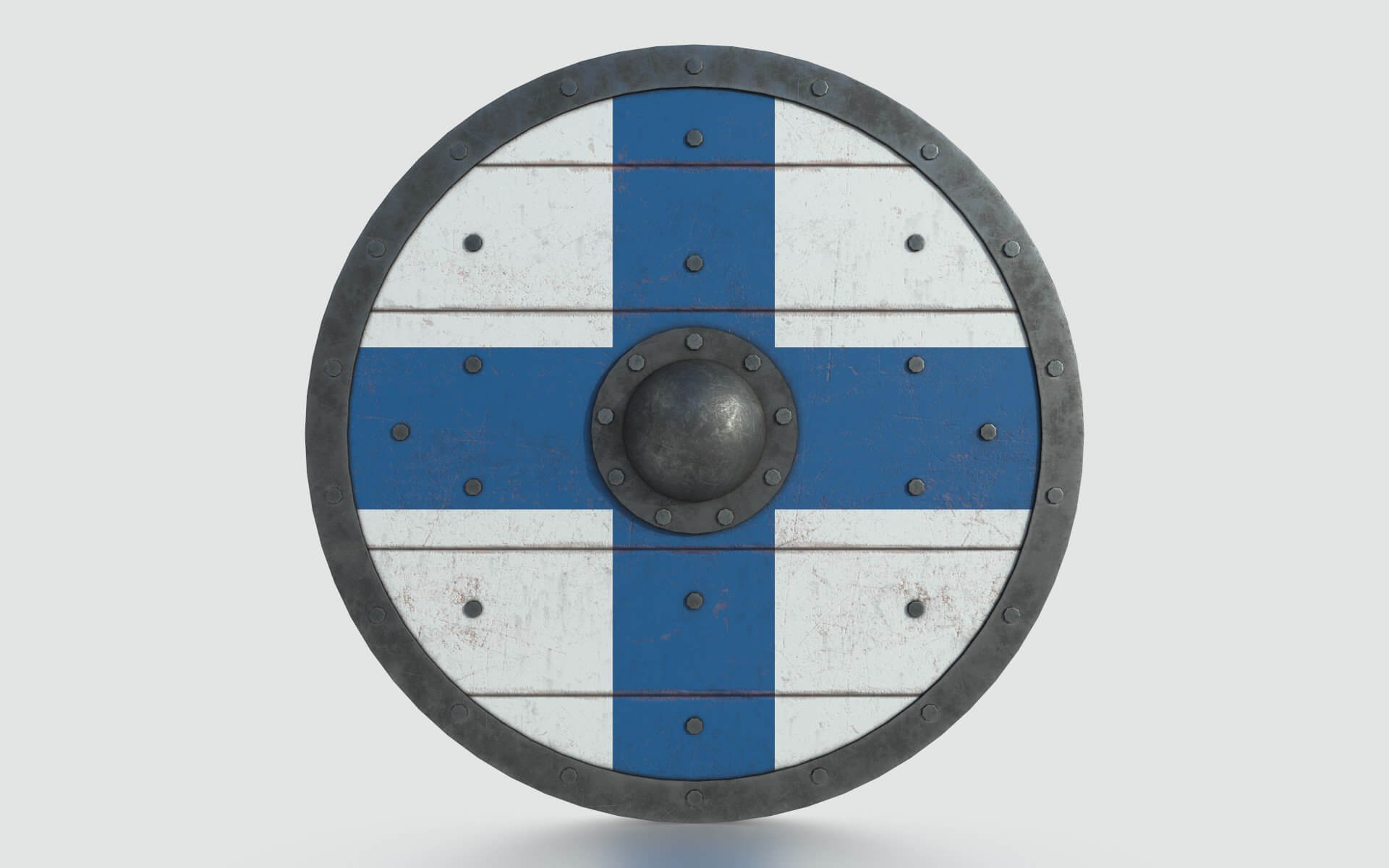 Scandinavian Battle Shield Collection - 3D Model by iQuon