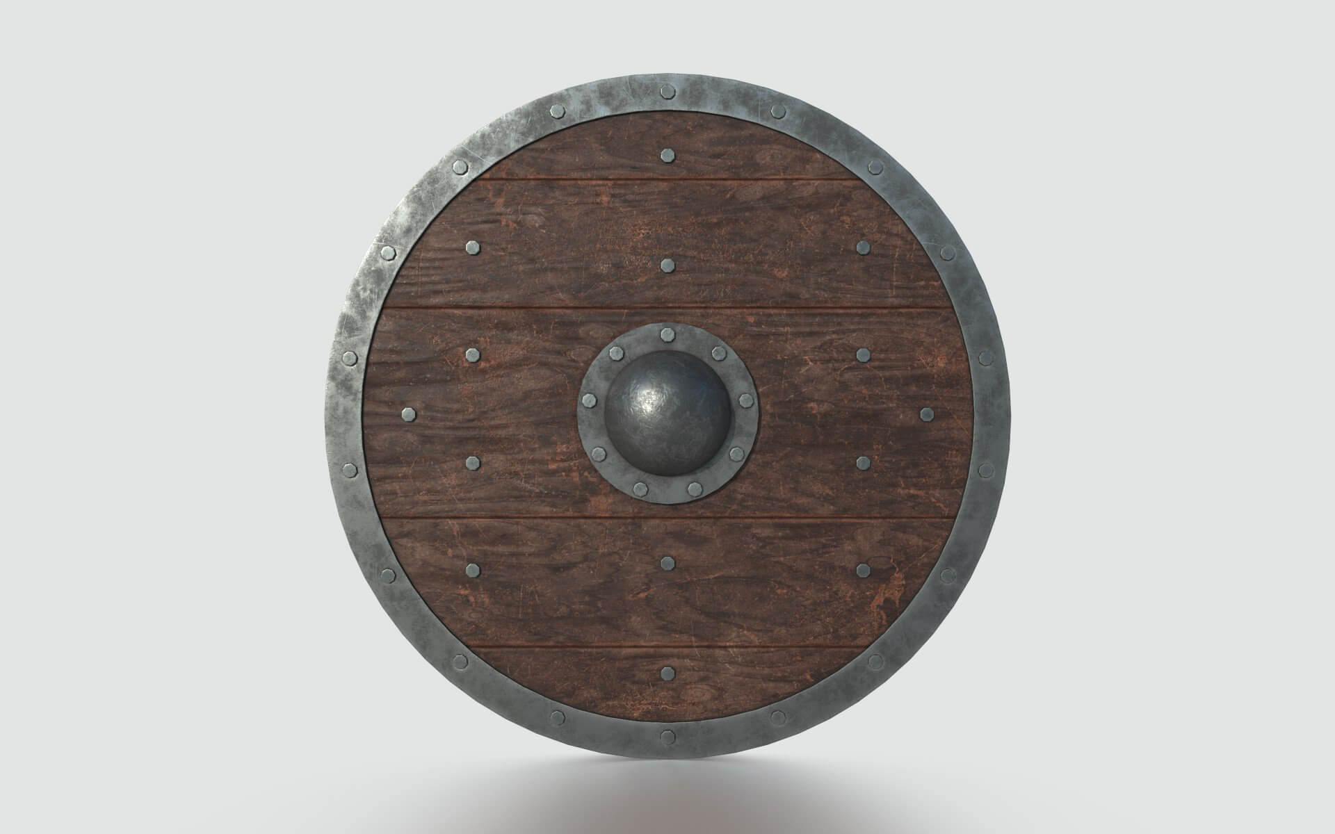 Scandinavian Battle Shield Collection - 3D Model by iQuon