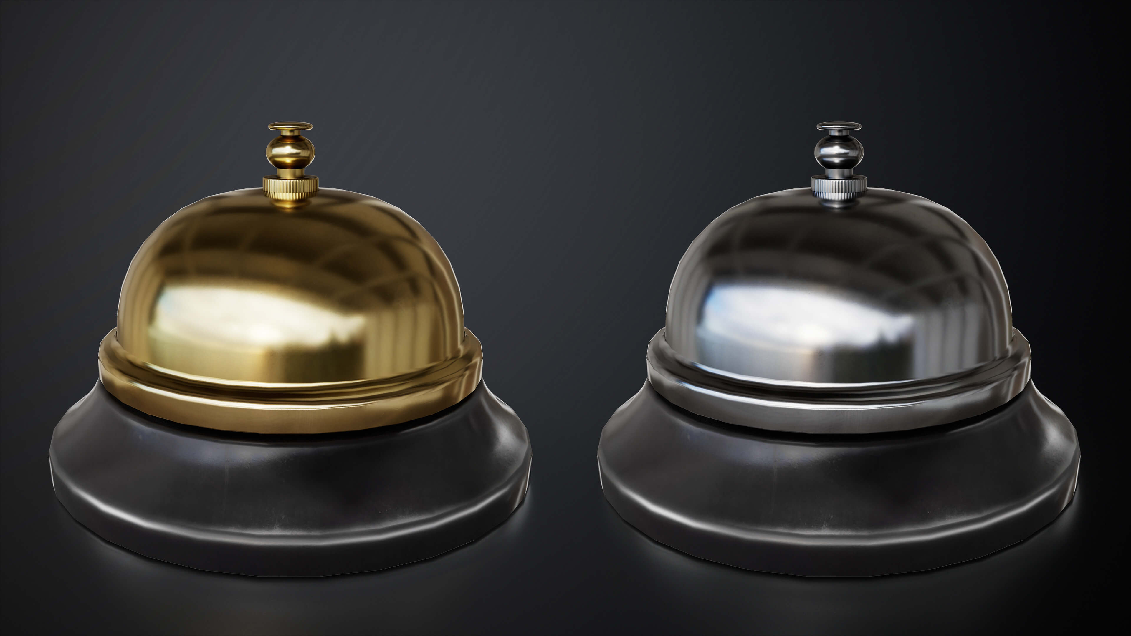Service Bell - 3D Model by iQuon