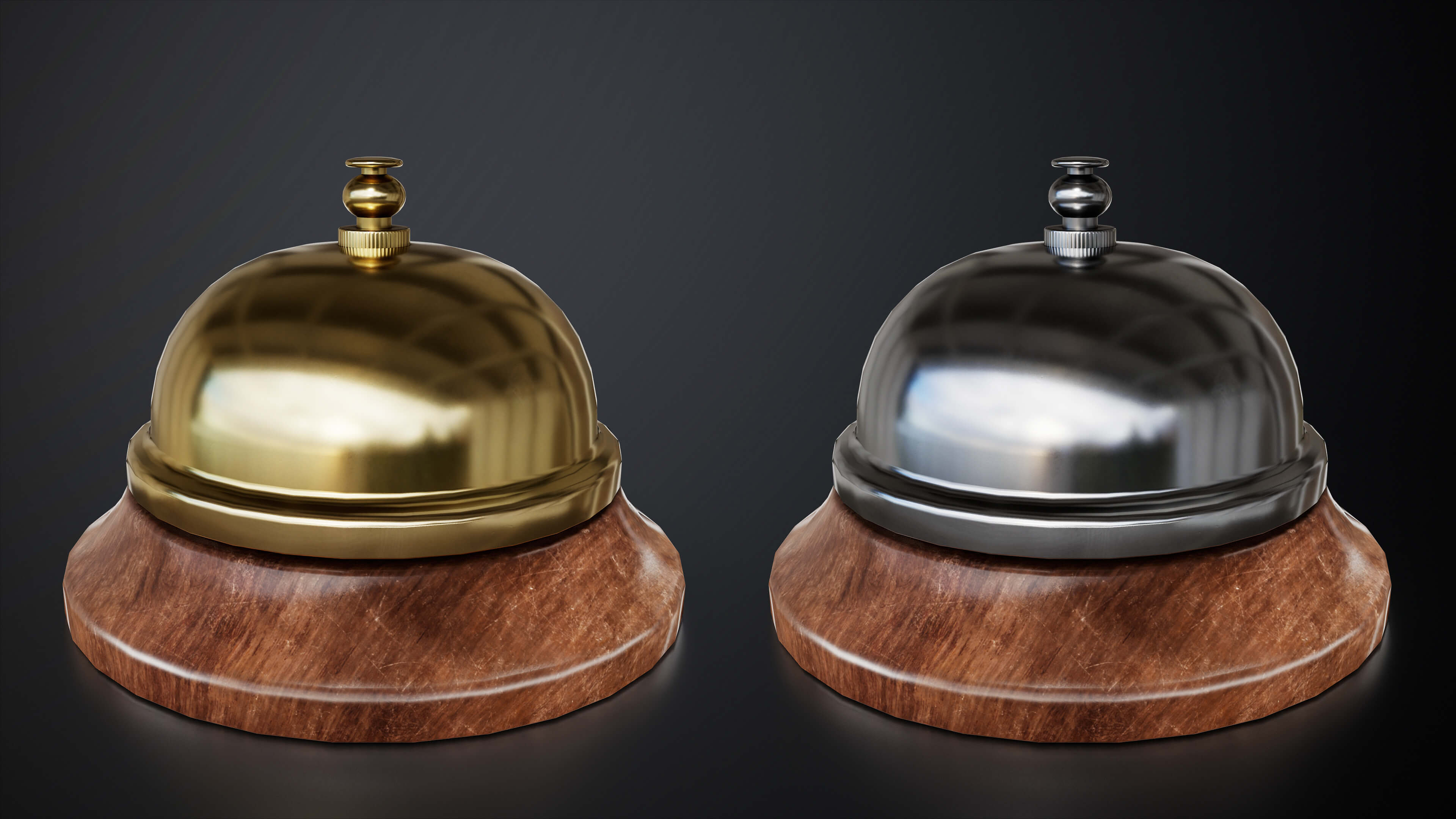 Service Bell - 3D Model by iQuon