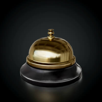 Service Bell - 3D Model by iQuon