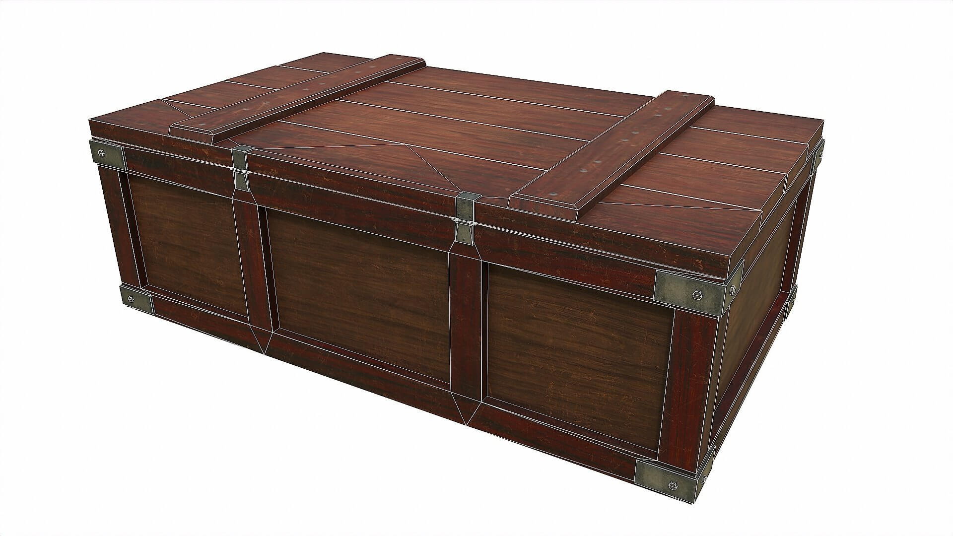 Set of 6 Medieval Wooden Chests and Crates - 3D Model by iQuon
