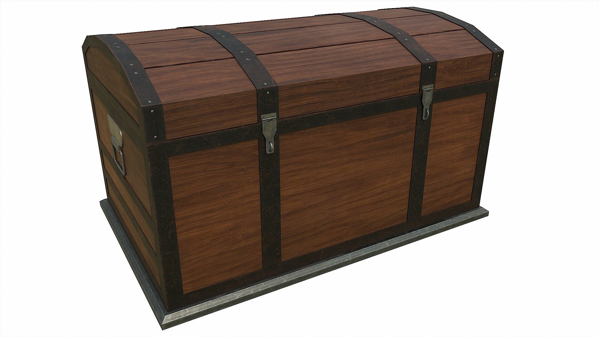 Set of 6 Medieval Wooden Chests and Crates - 3D Model by iQuon