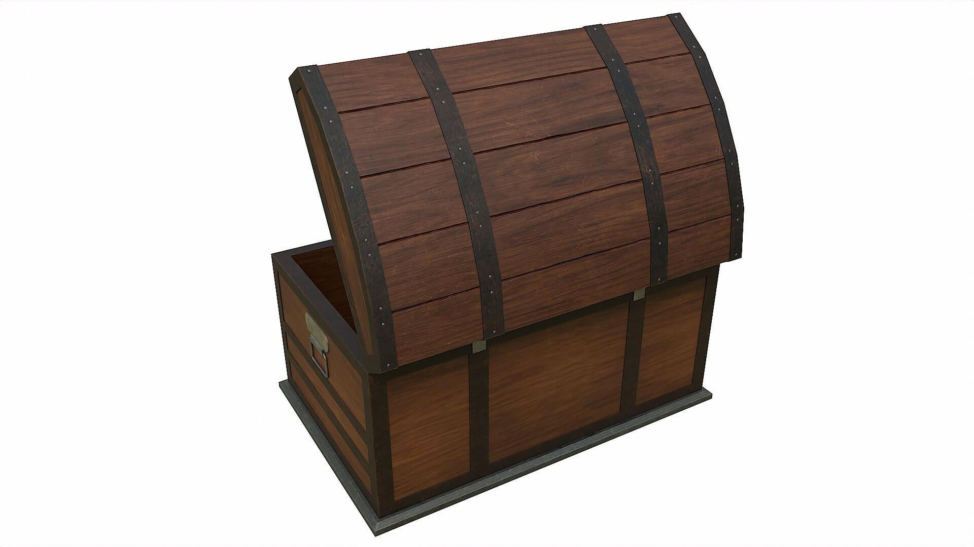 Set of 6 Medieval Wooden Chests and Crates - 3D Model by iQuon