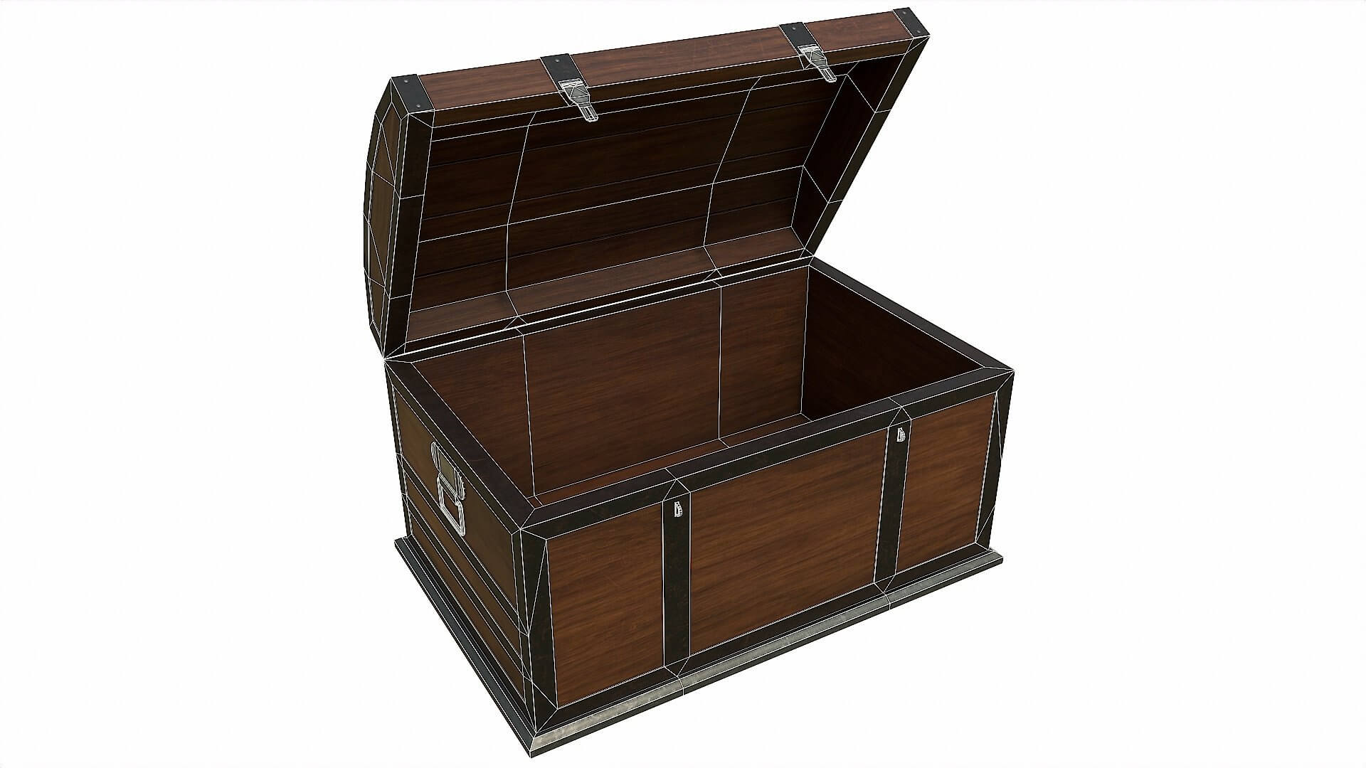 Set of 6 Medieval Wooden Chests and Crates - 3D Model by iQuon