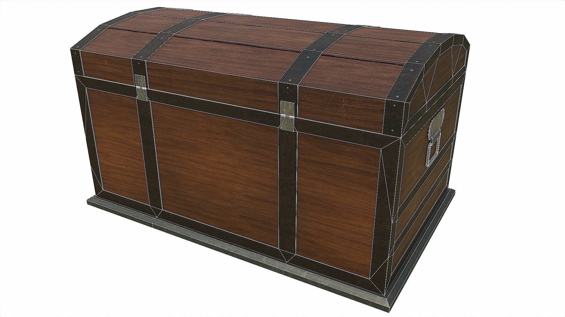 Set of 6 Medieval Wooden Chests and Crates - 3D Model by iQuon
