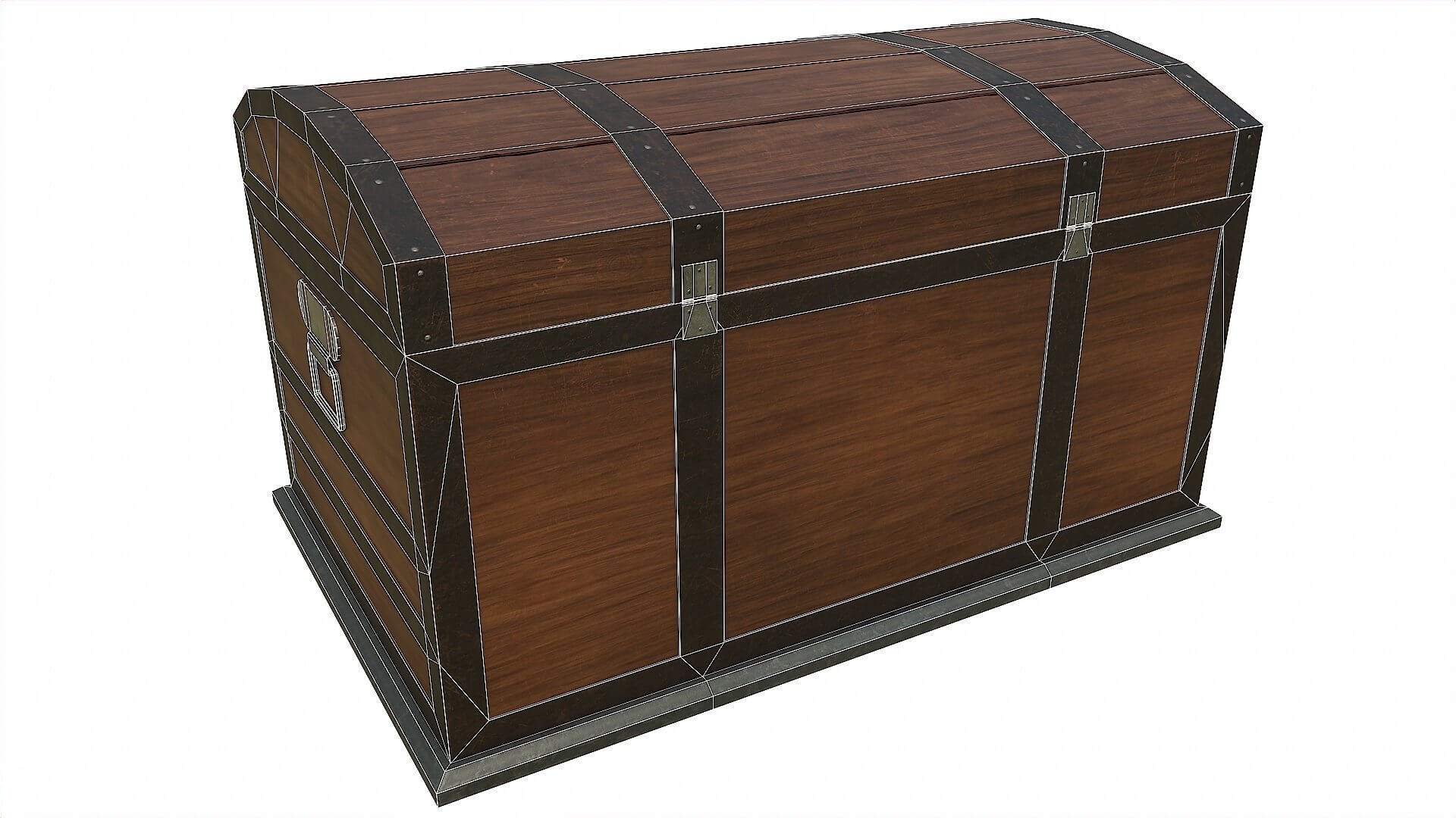 Set of 6 Medieval Wooden Chests and Crates - 3D Model by iQuon