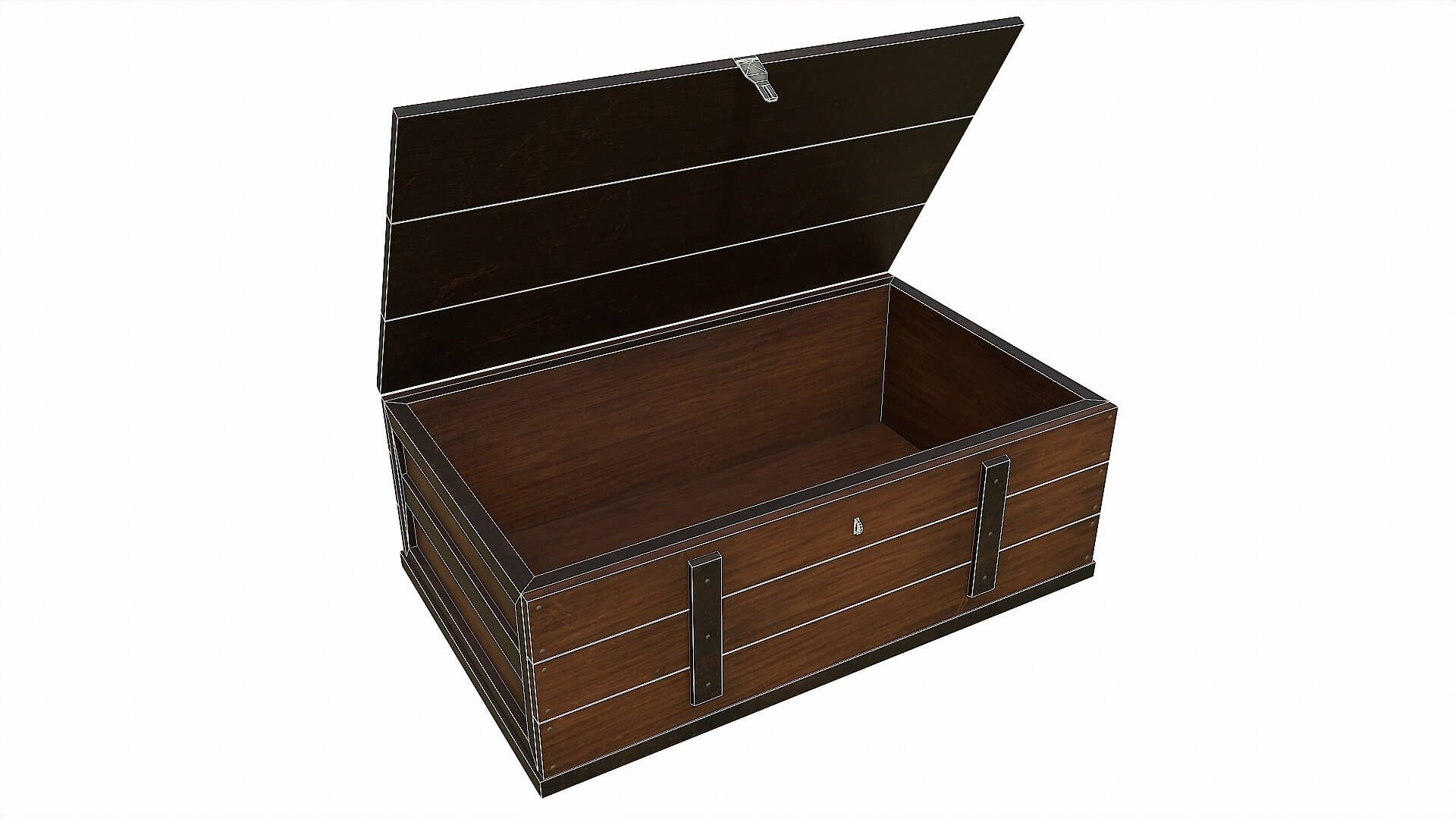 Set of 6 Medieval Wooden Chests and Crates - 3D Model by iQuon