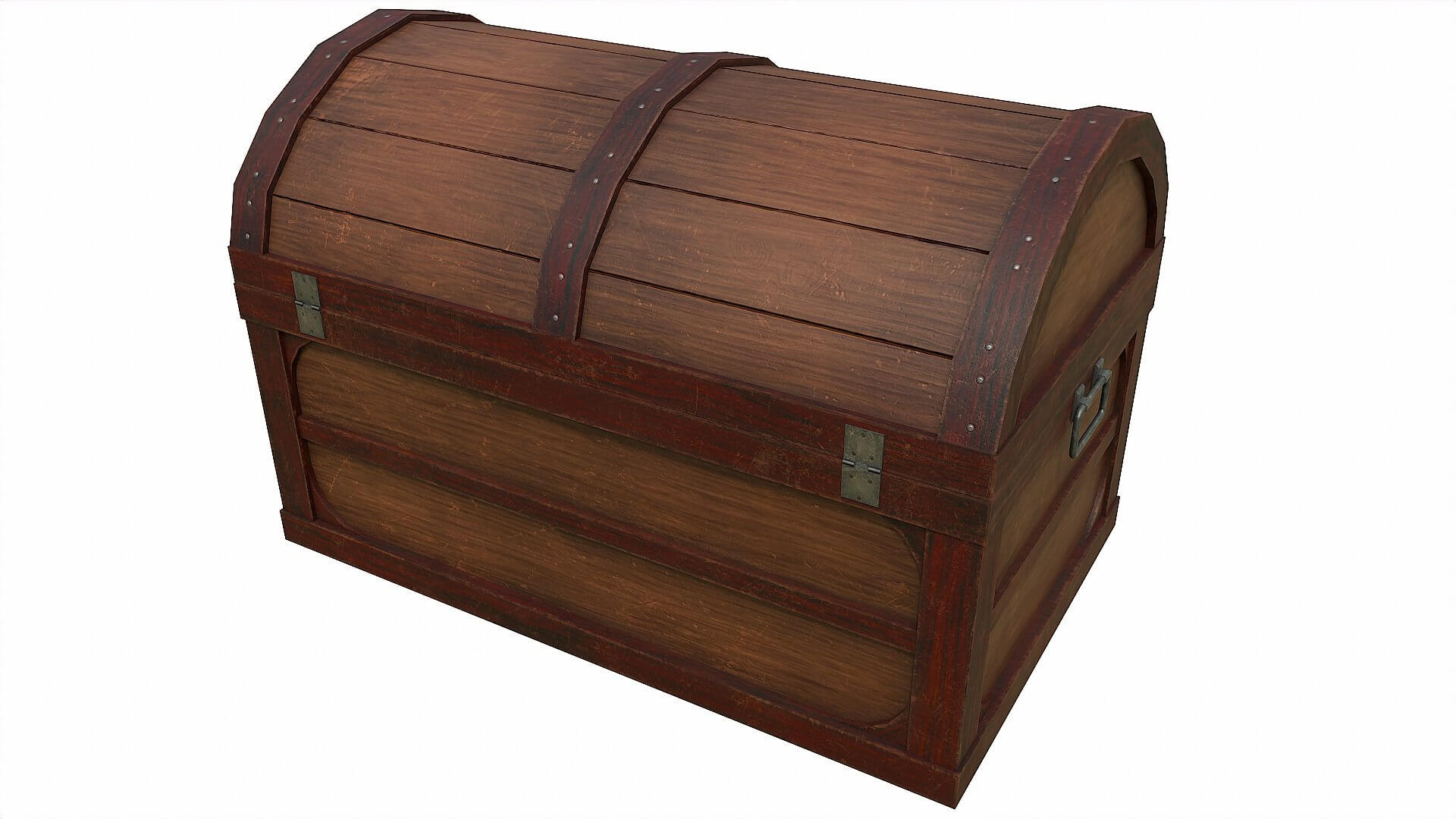 Set of 6 Medieval Wooden Chests and Crates - 3D Model by iQuon