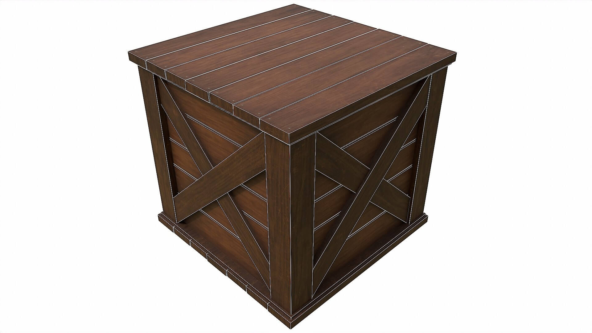Set of 6 Medieval Wooden Chests and Crates - 3D Model by iQuon