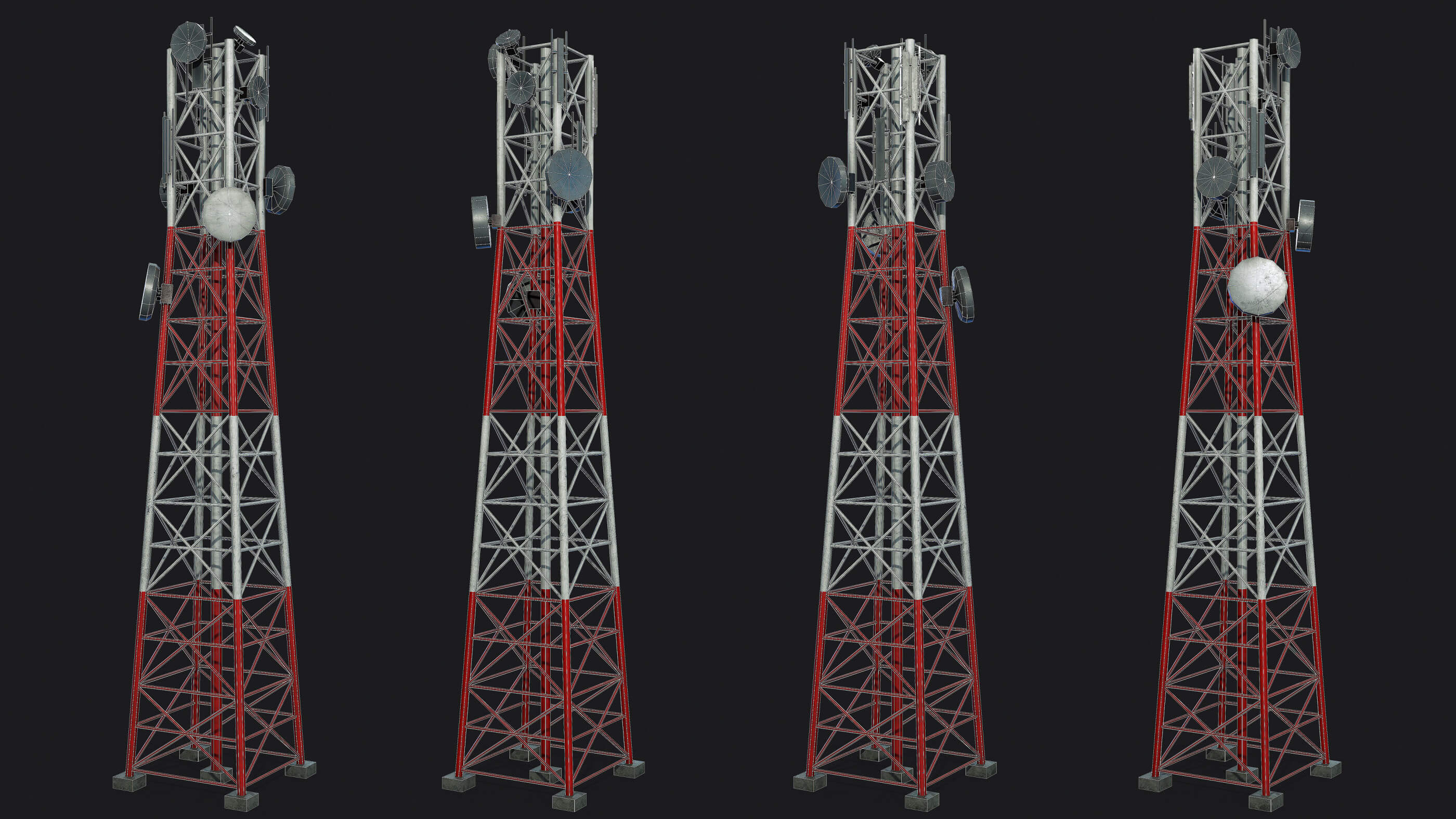 Signal Tower - 3D Model by iQuon