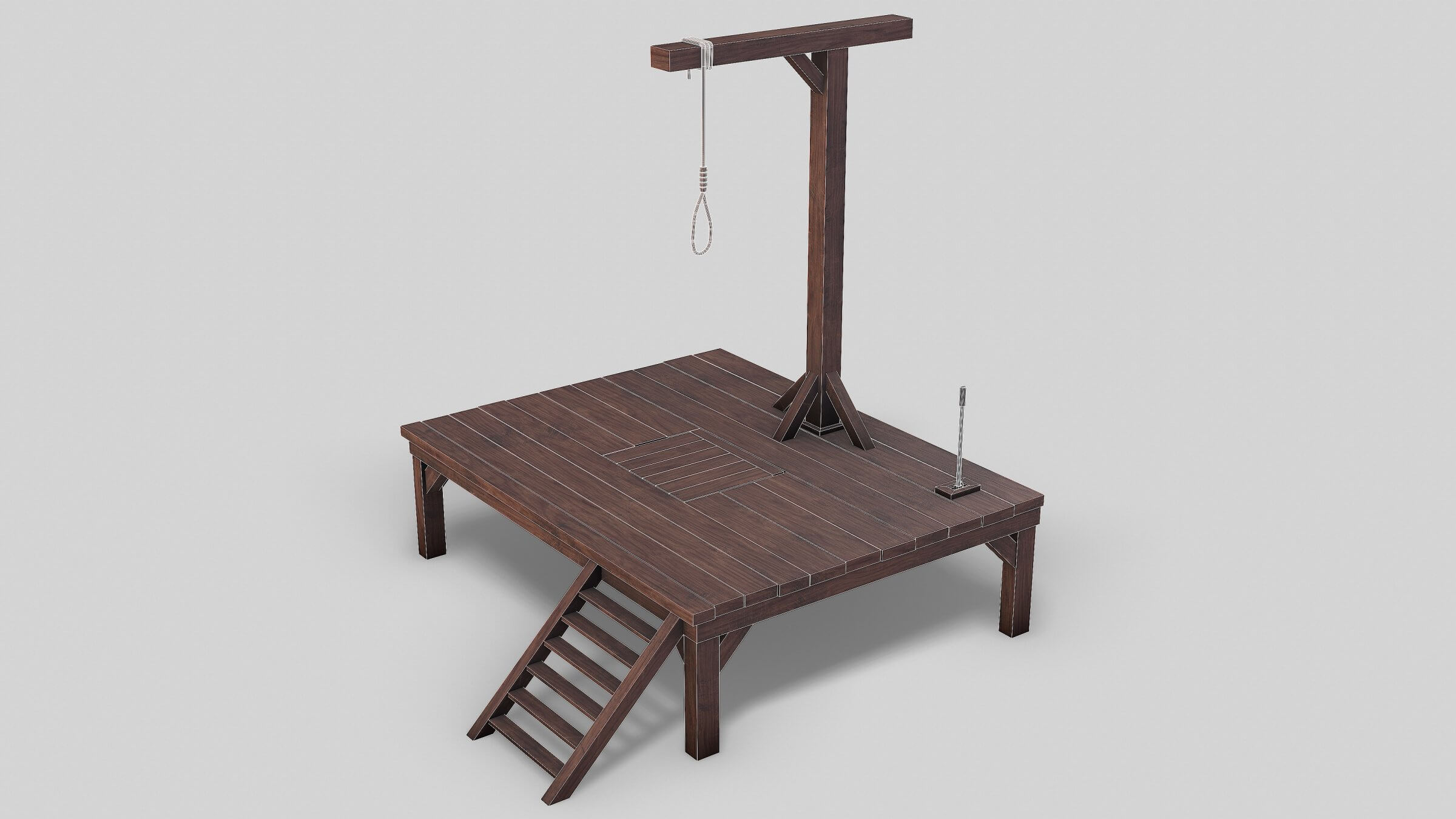Small Gallows - 3D Model by iQuon