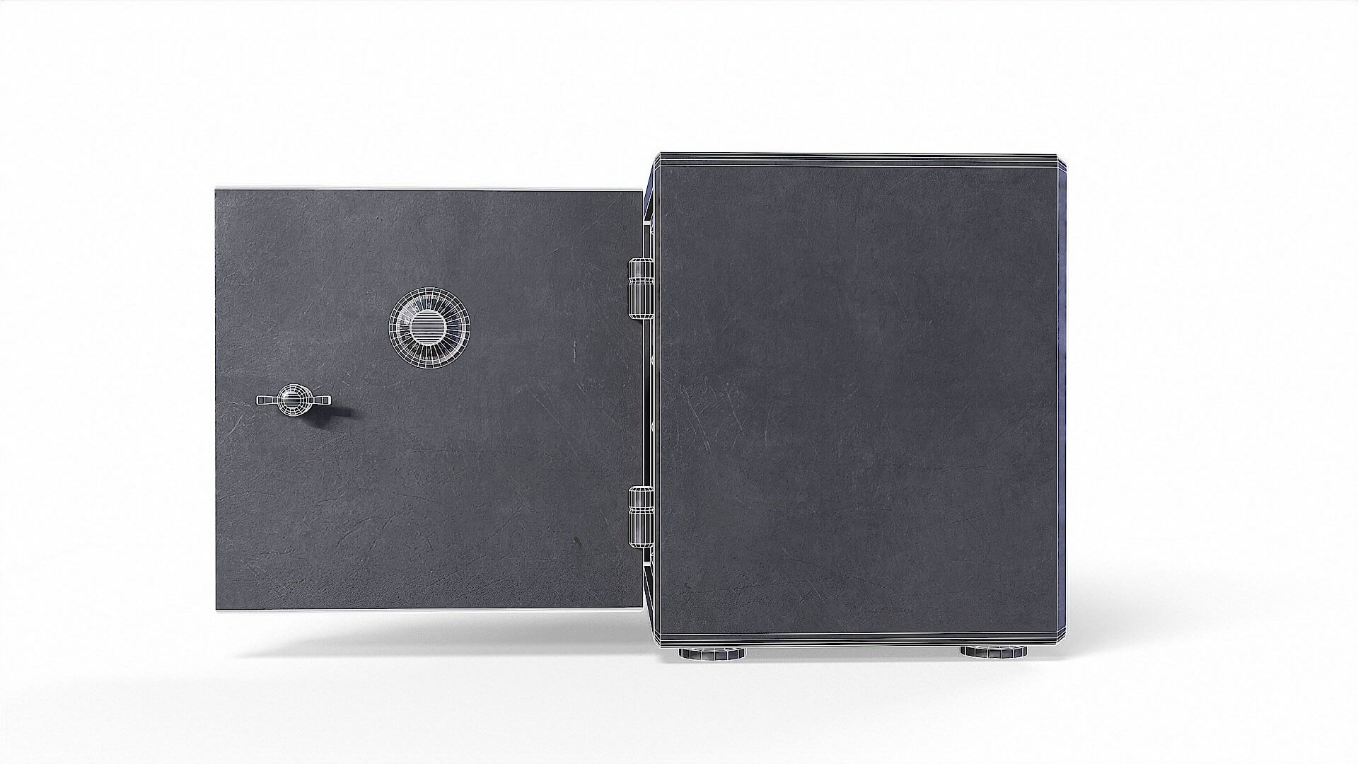 Small Safe Box Locker - Free 3D Model by iQuon