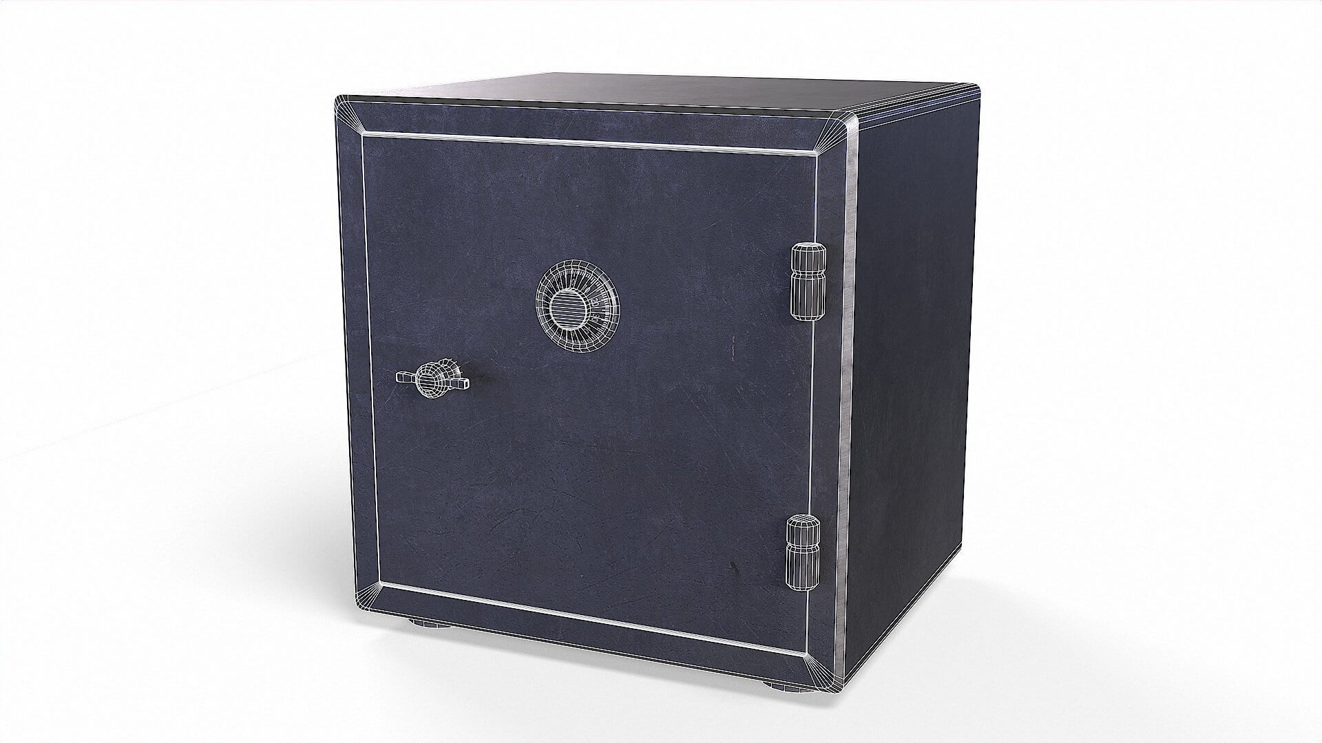 Small Safe Box Locker - Free 3D Model by iQuon