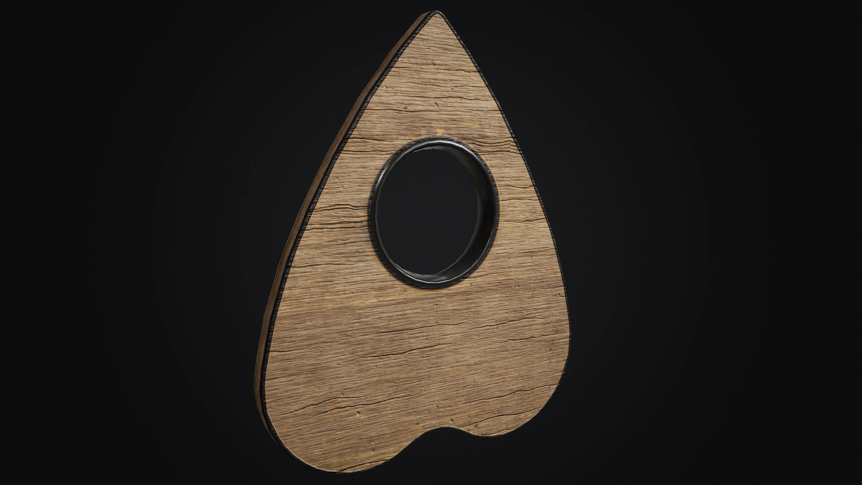 Spirit Board - Ouija 3D Model by iQuon