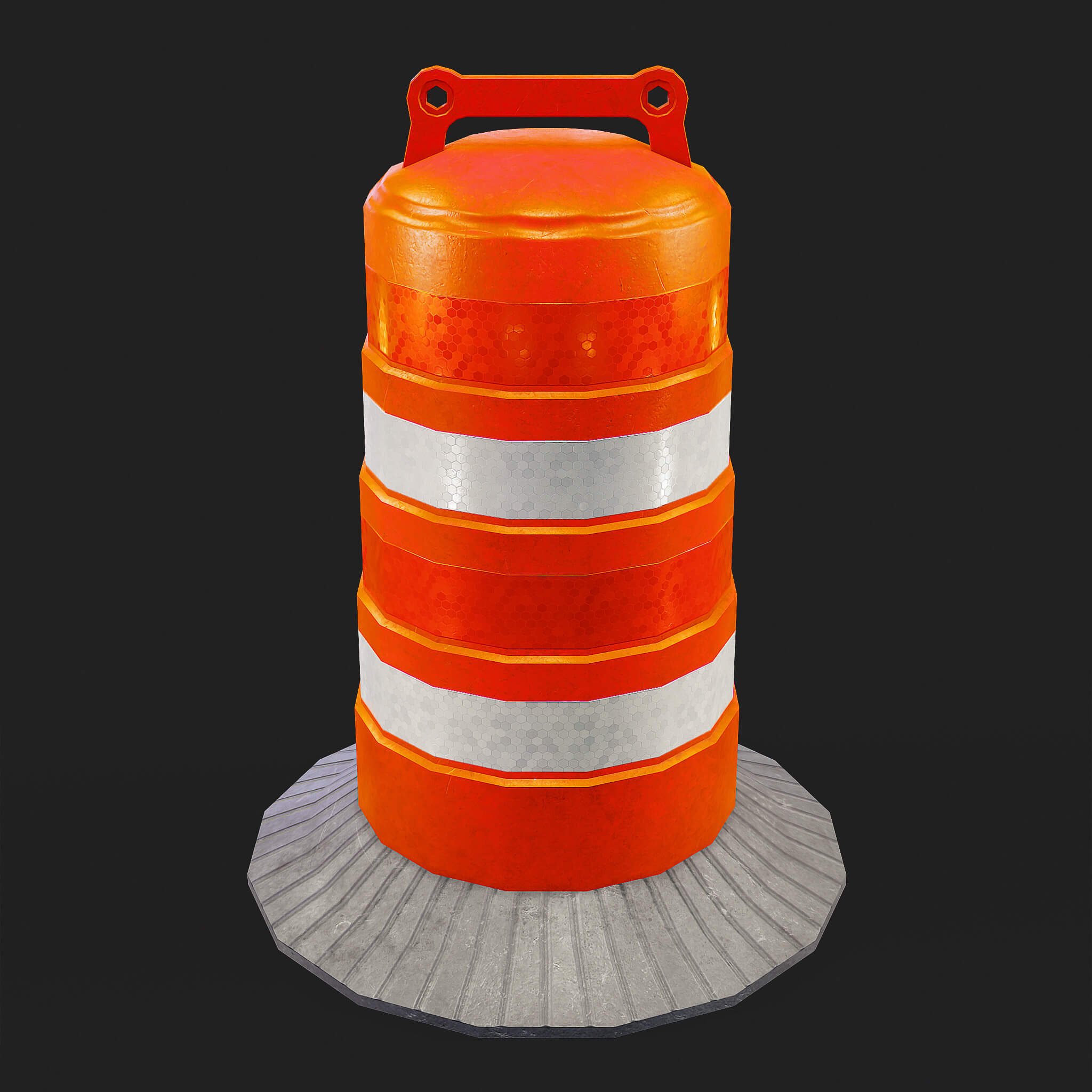 Traffic Safety 4 - 3D Model by iQuon