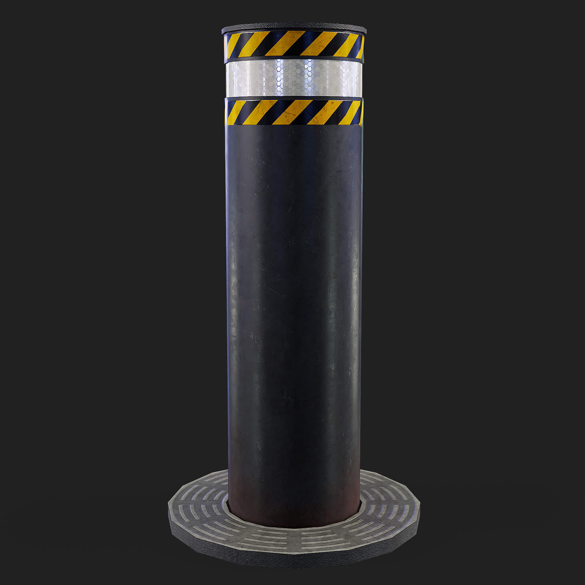 Traffic Safety 6 - 3D Model by iQuon