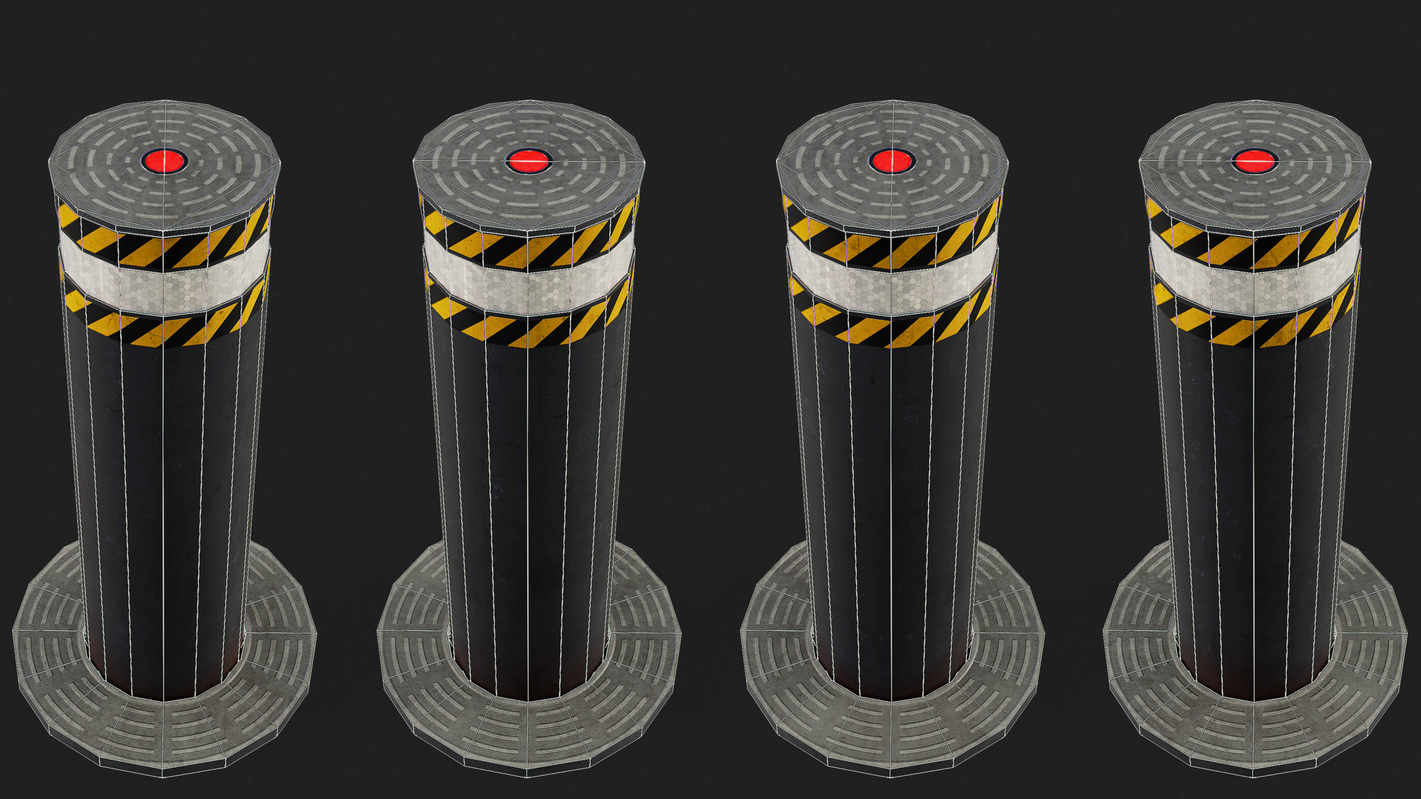 Traffic Safety 6 - 3D Model by iQuon