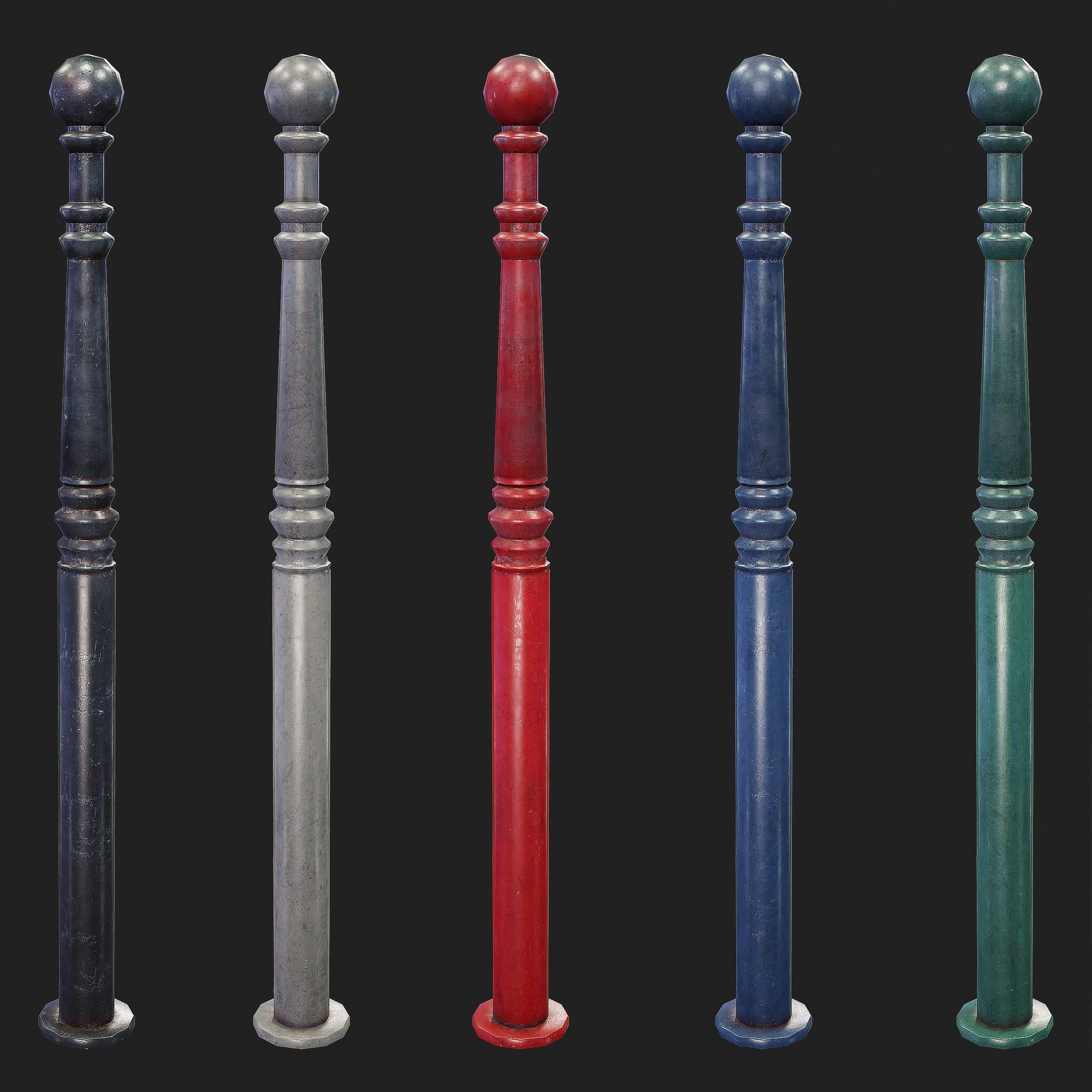 Traffic Safety Collection - 3D Model by iQuon