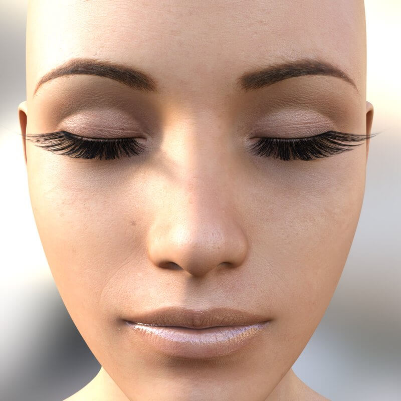 Larger Eyelashes For Genesis 8 Female - Daz Content by Ishmael Jones