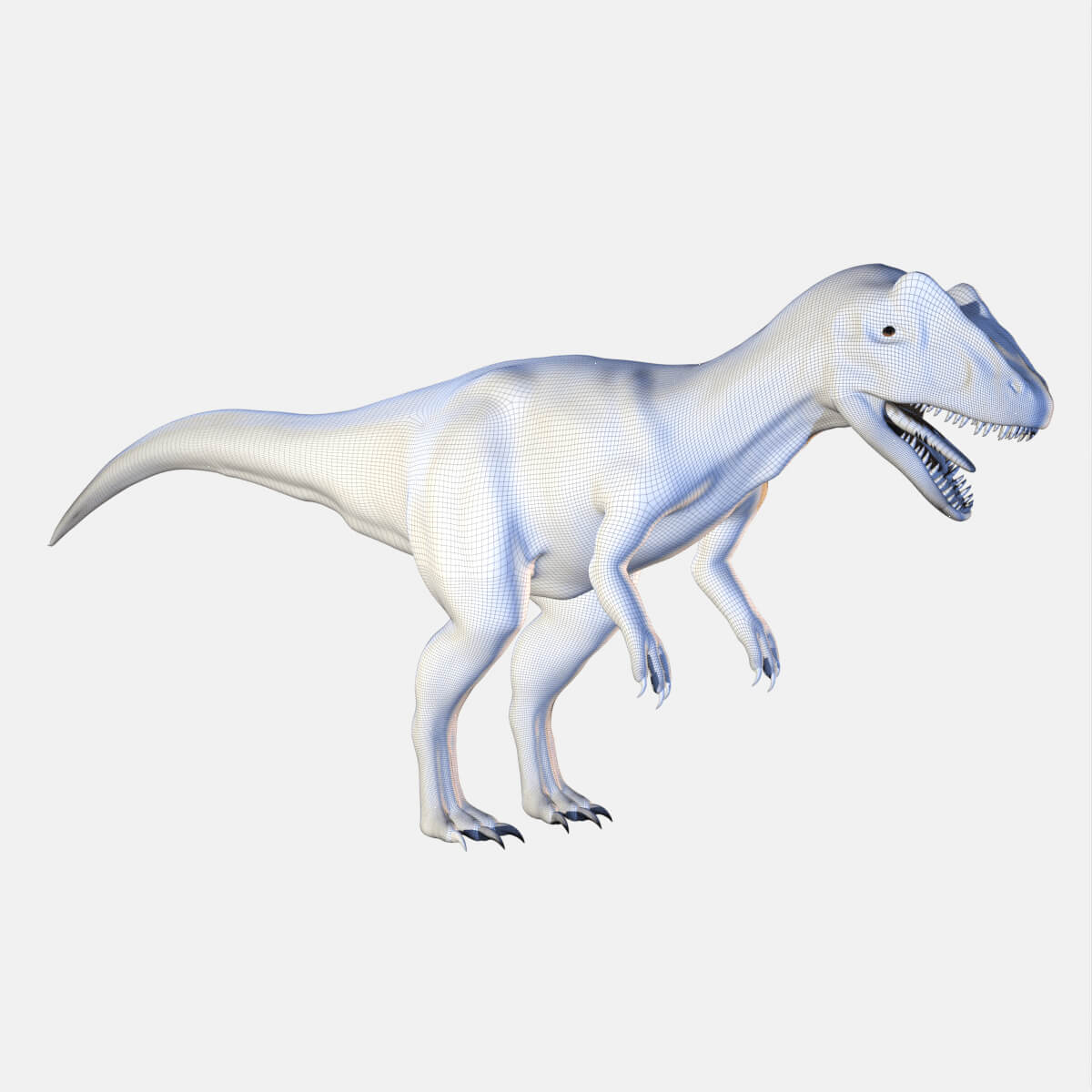Allosaurus Dinosaur - 3D Model by ismetcam