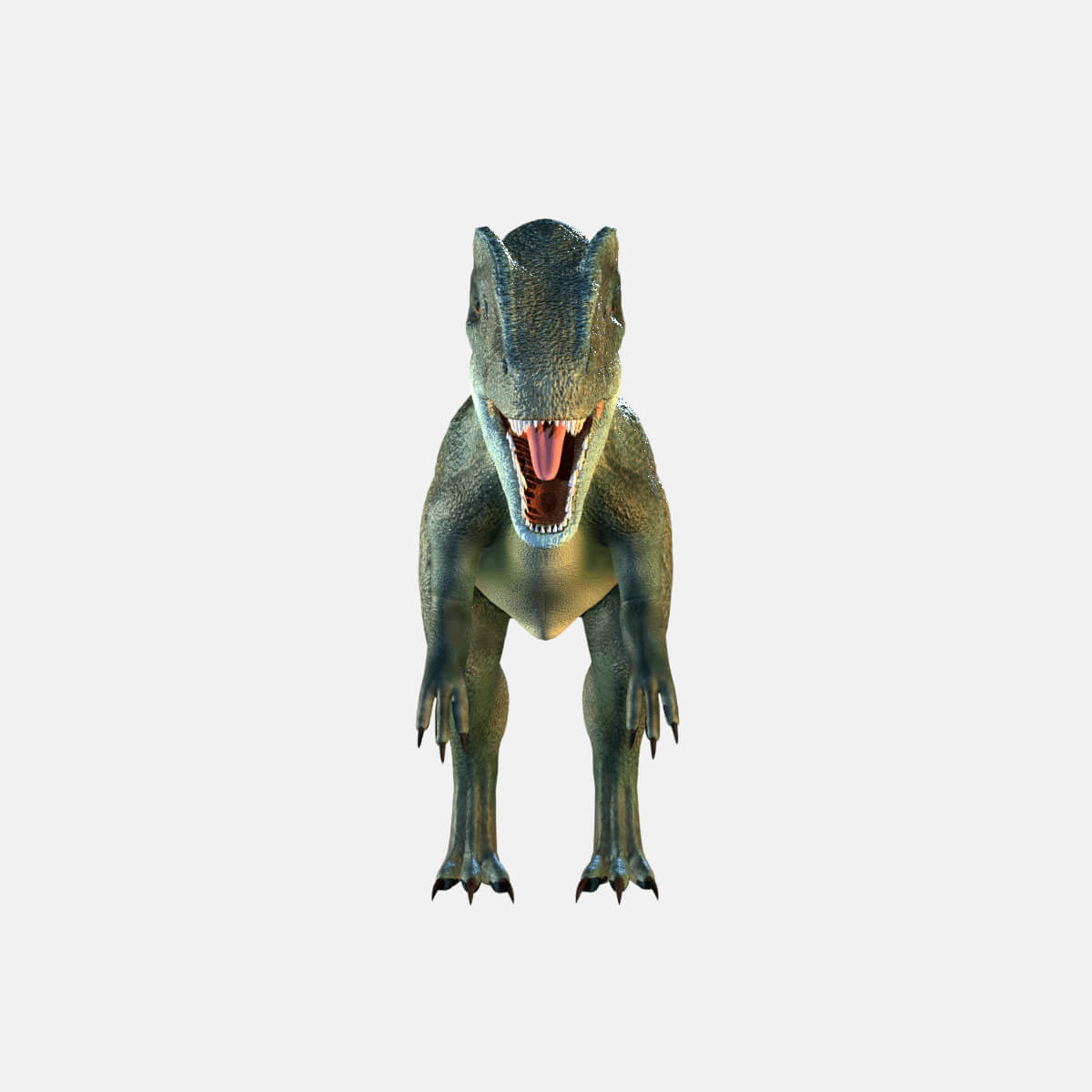 Allosaurus Dinosaur - 3D Model by ismetcam