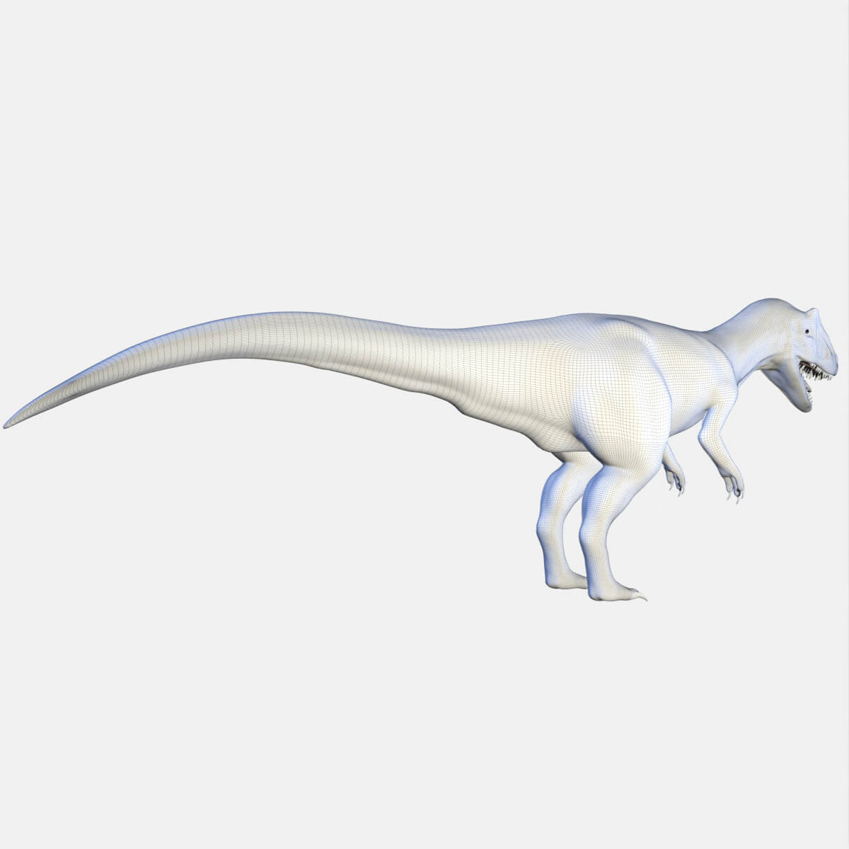 Allosaurus Dinosaur - 3D Model by ismetcam