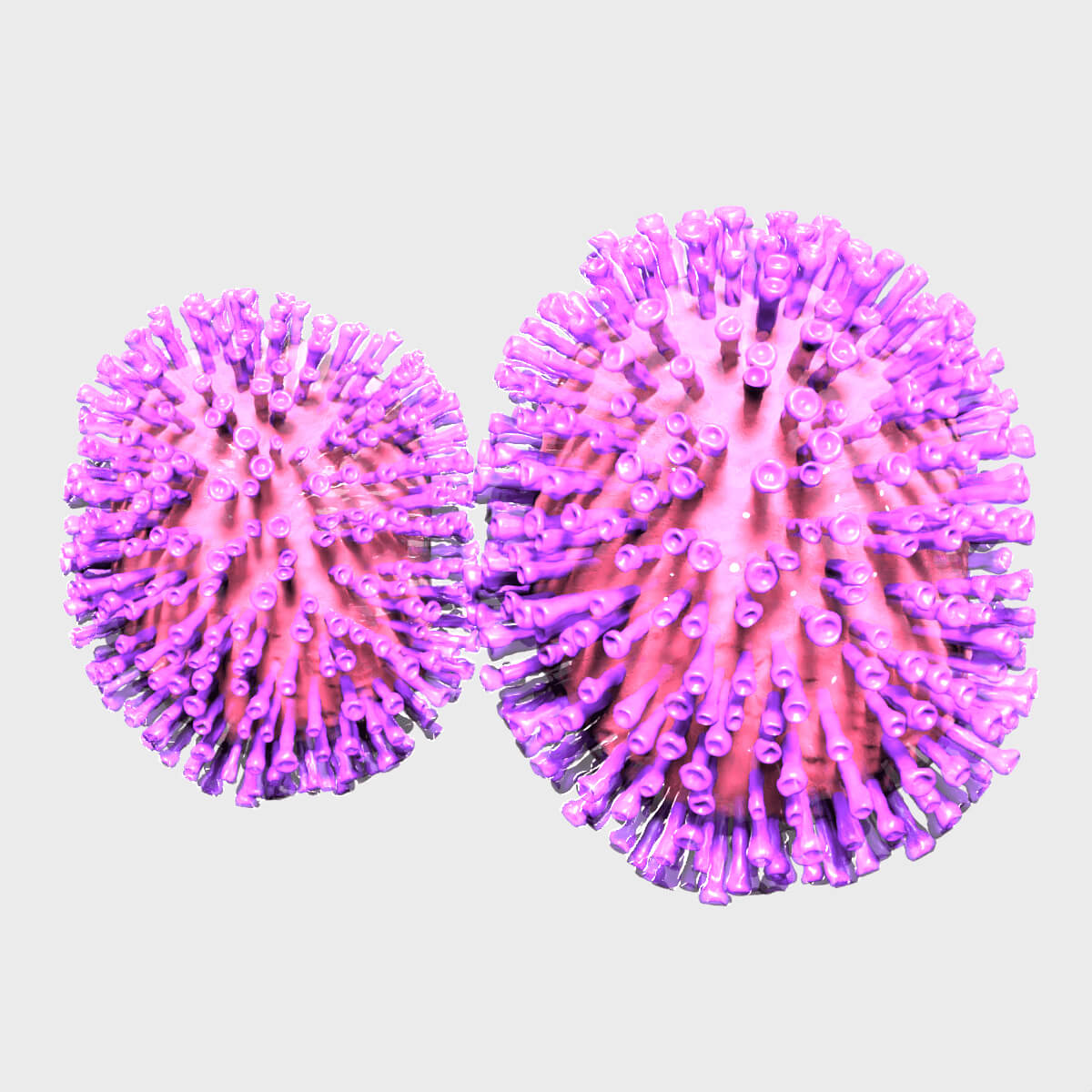 Flu Influenza Molecule - 3D Model by ismetcam