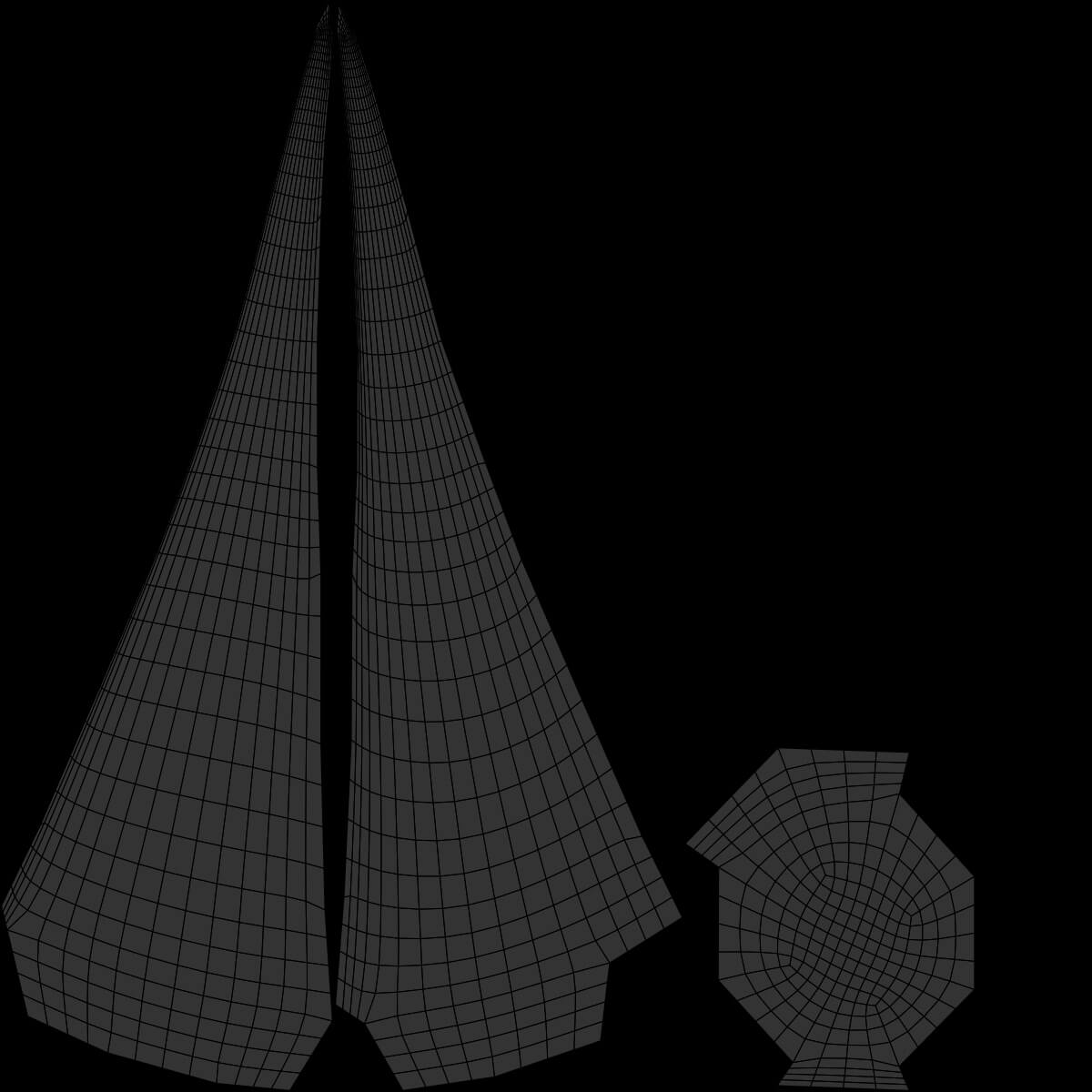Flu Influenza Molecule - 3D Model by ismetcam