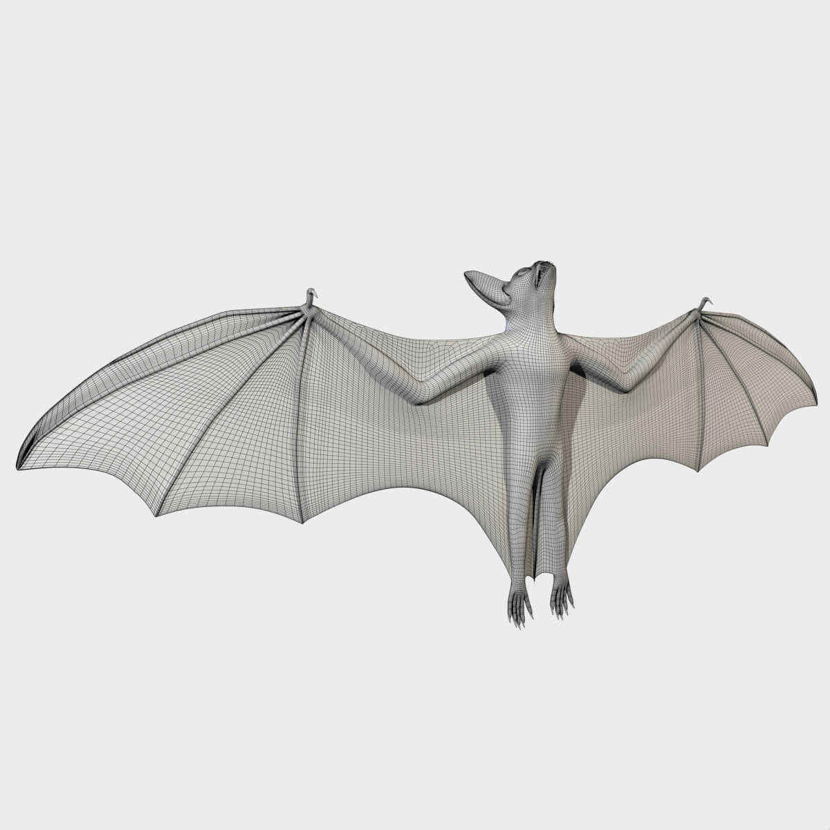 Giant Bat Creature - 3D Model by ismetcam