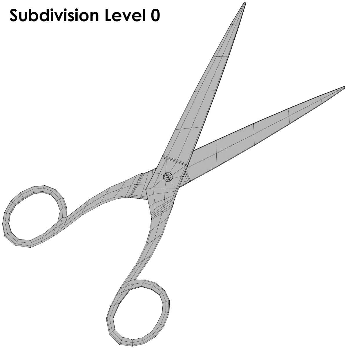 Scissors - 3D Model by ismetcam