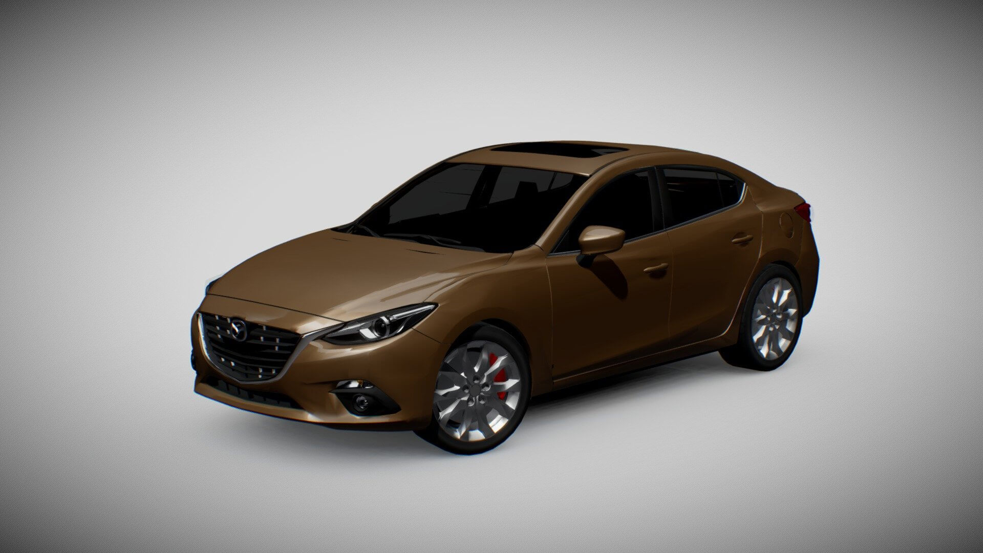 Mazda 3 - 3D Model by iSteven