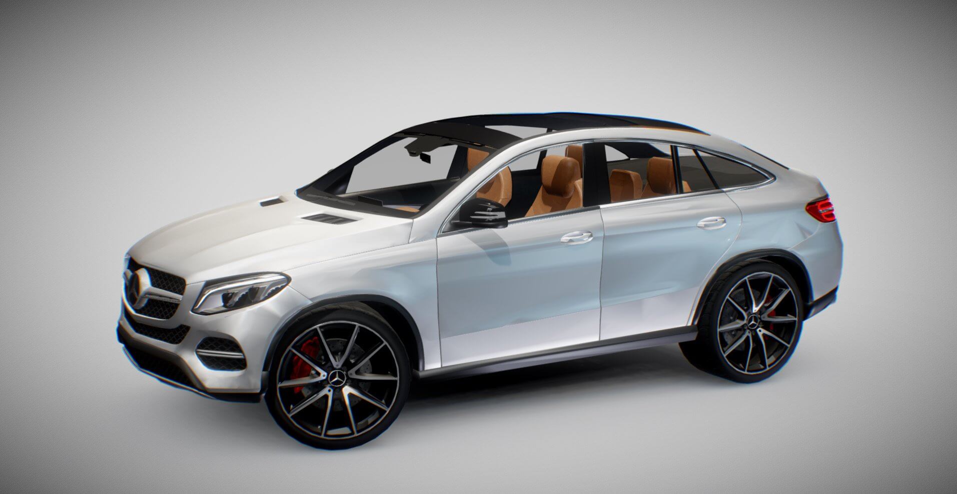 Mercedes Benz GLE - 3D Model by iSteven