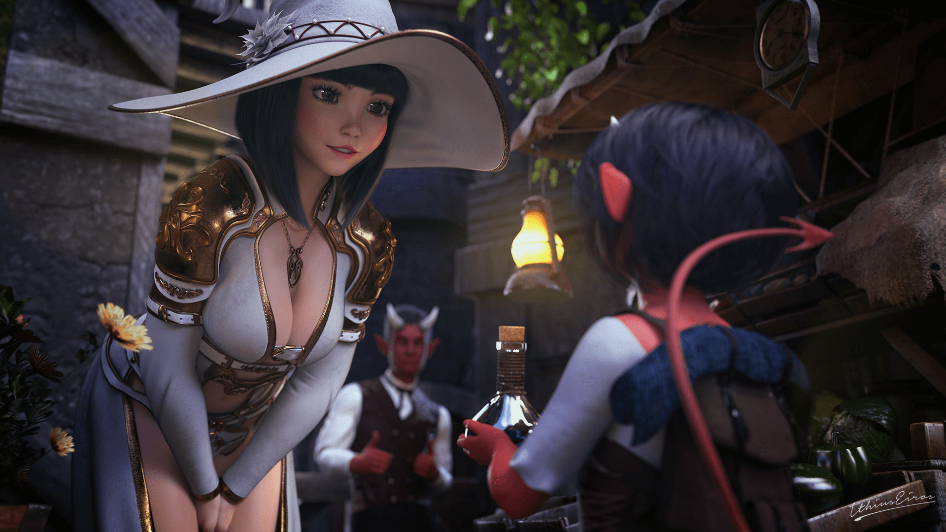 Junior Associate 3D Render, Digital Art by IthiusEiros