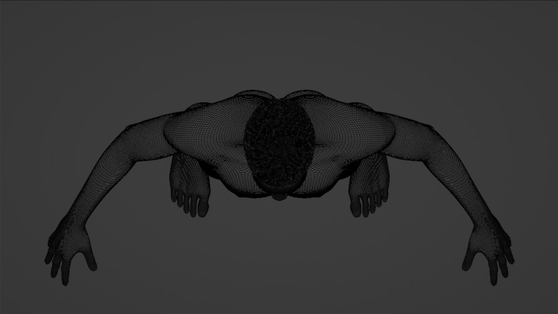 Afro Sponge Curl Fade Hairstyle - 3D Model by ItsAllInYour