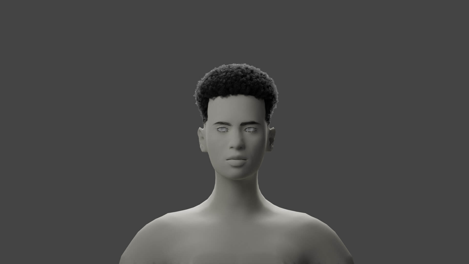 High Top Fade Hairstyle - 3D Model by ItsAllInYour