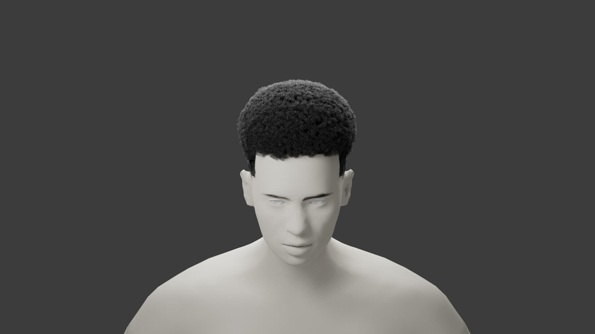 High Top Fade Hairstyle - 3D Model by ItsAllInYour