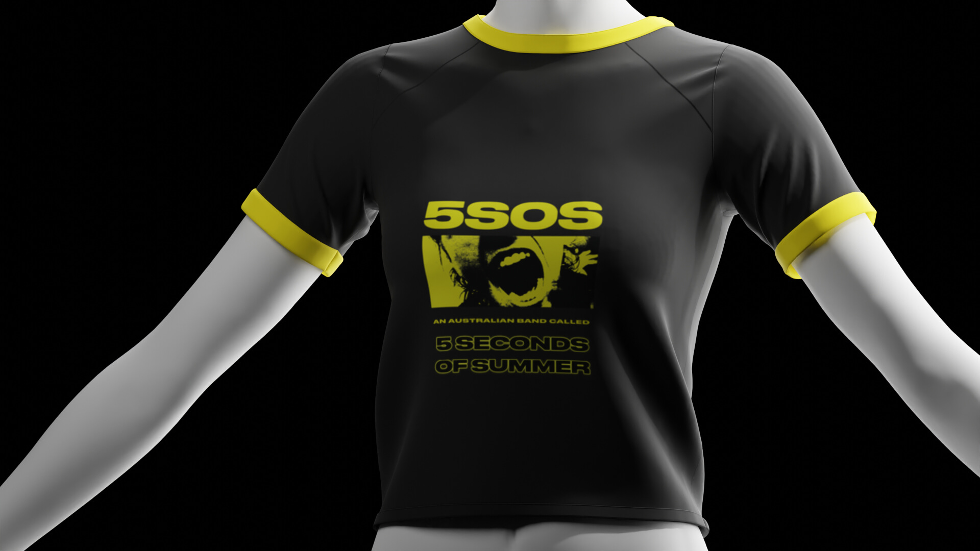 Graphic Baby-Tee 3D Model by ItsAllInYour