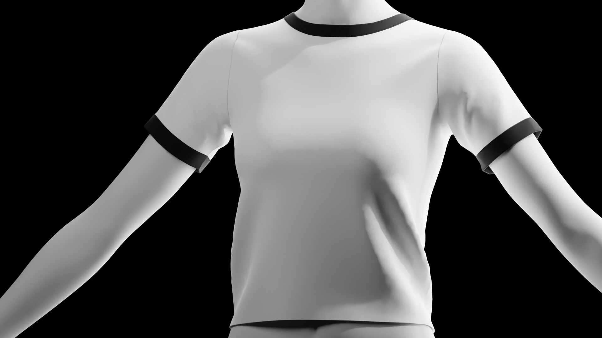 Graphic Baby-Tee 3D Model by ItsAllInYour