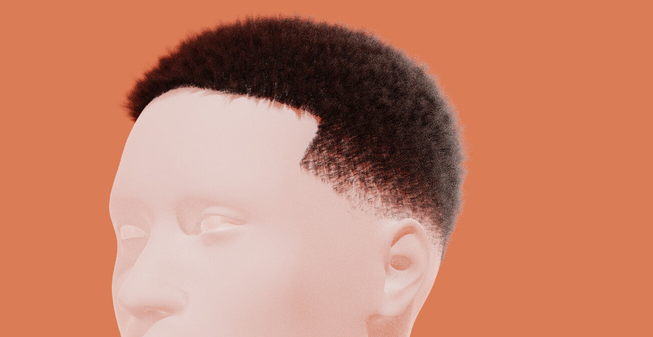 Fade Hairstyle - 3D Model by ItsAllInYour