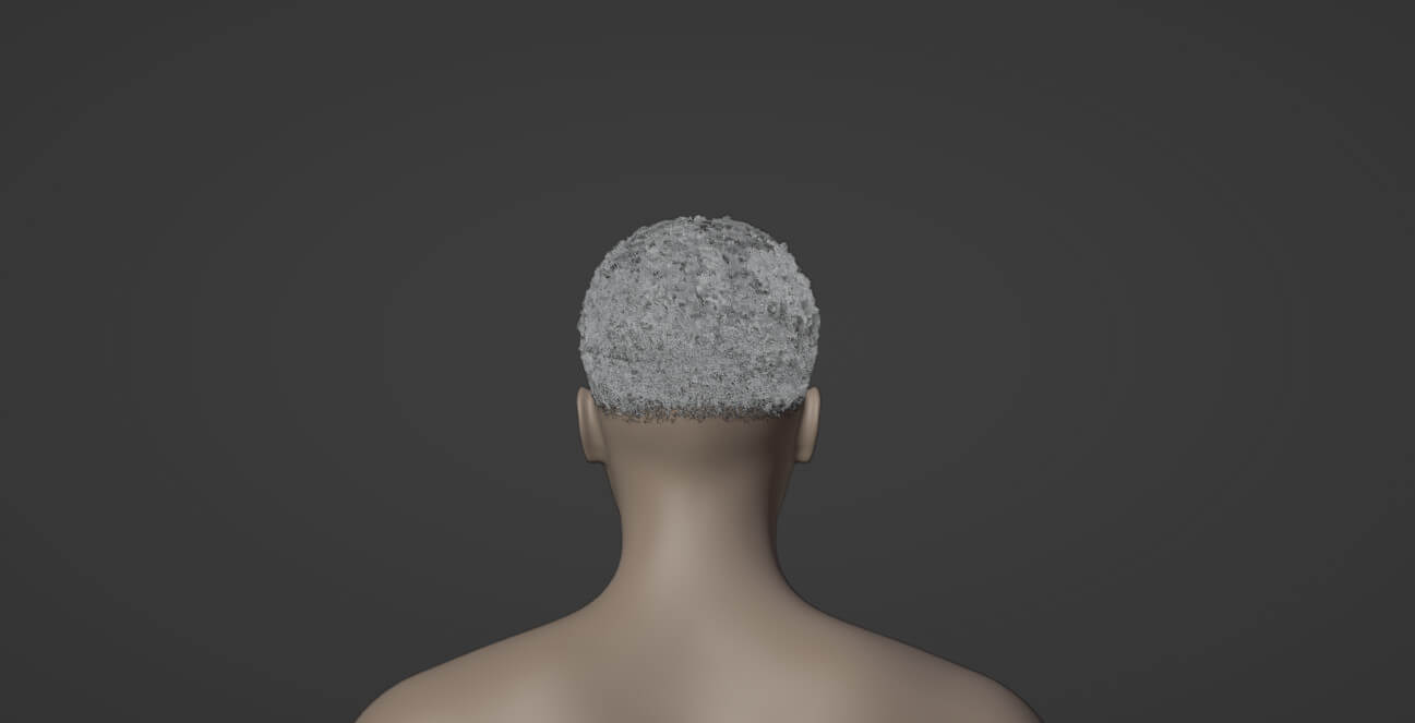 Fade Hairstyle - 3D Model by ItsAllInYour