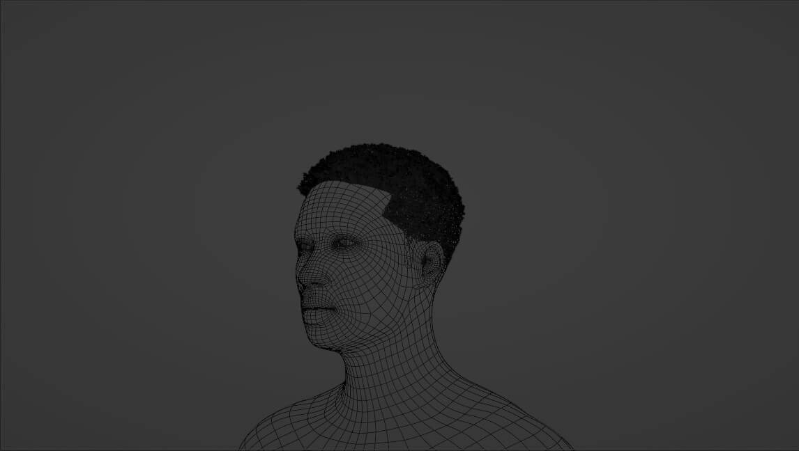 Fade Hairstyle - 3D Model by ItsAllInYour