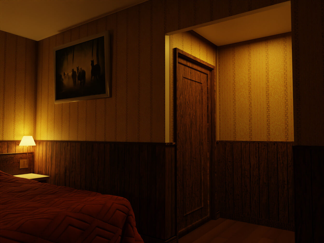 Motel Room 108 - 3D Model by ItsAllInYour